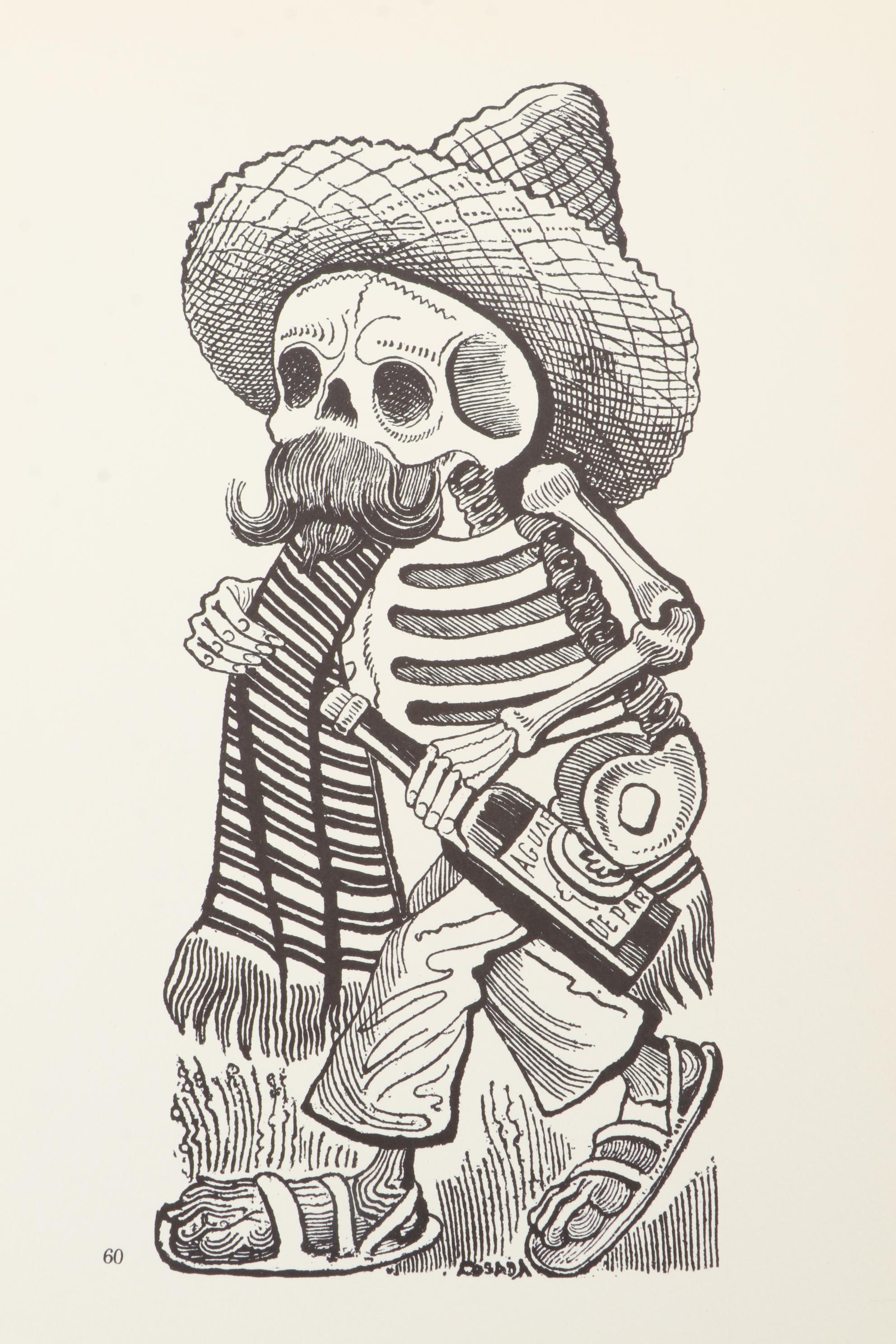 Lithograph Portfolio after José Guadalupe Posada "La Revolucion ...