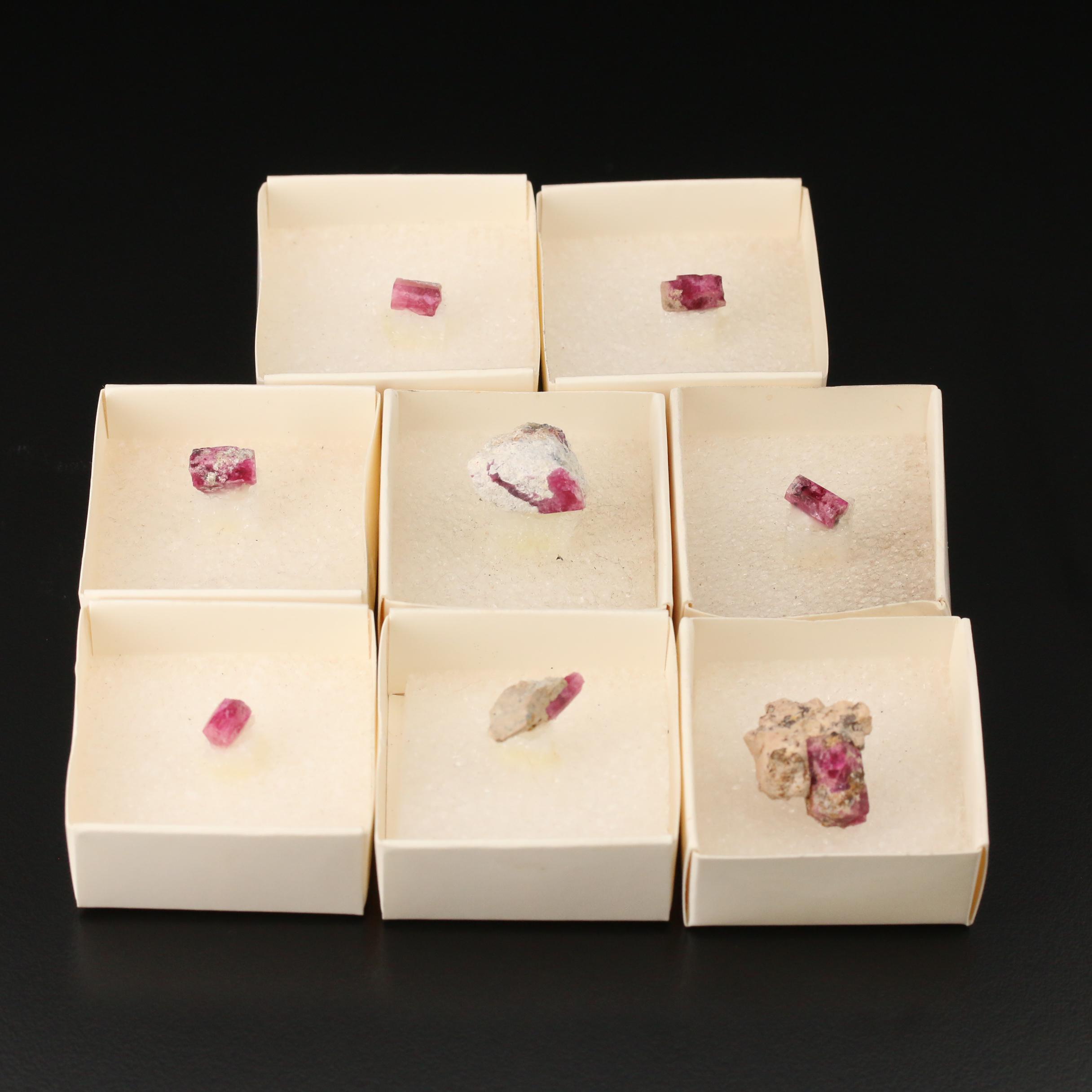 Loose Rough Red Beryl Specimens | EBTH