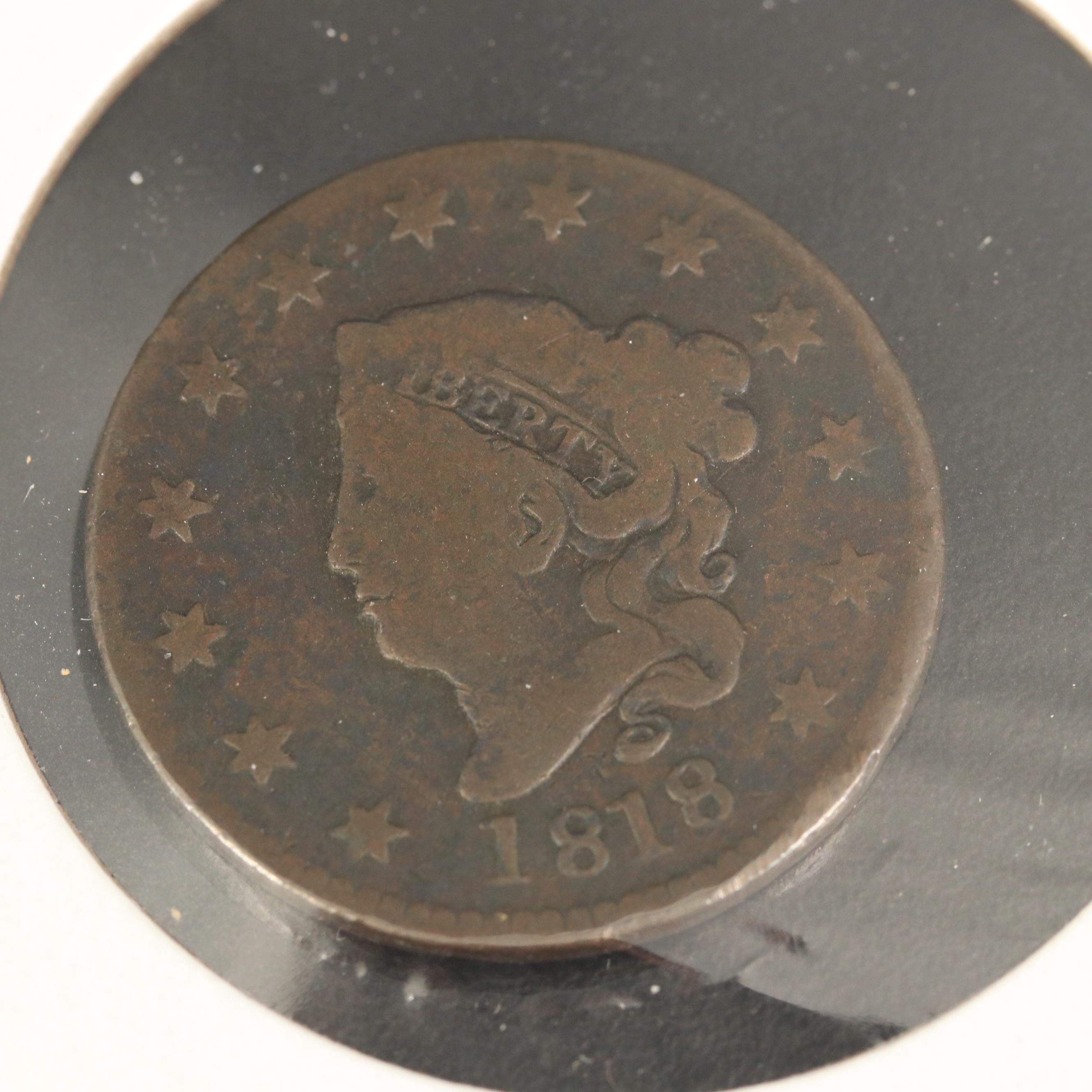 Four Different Types of U.S. Large Cents | EBTH