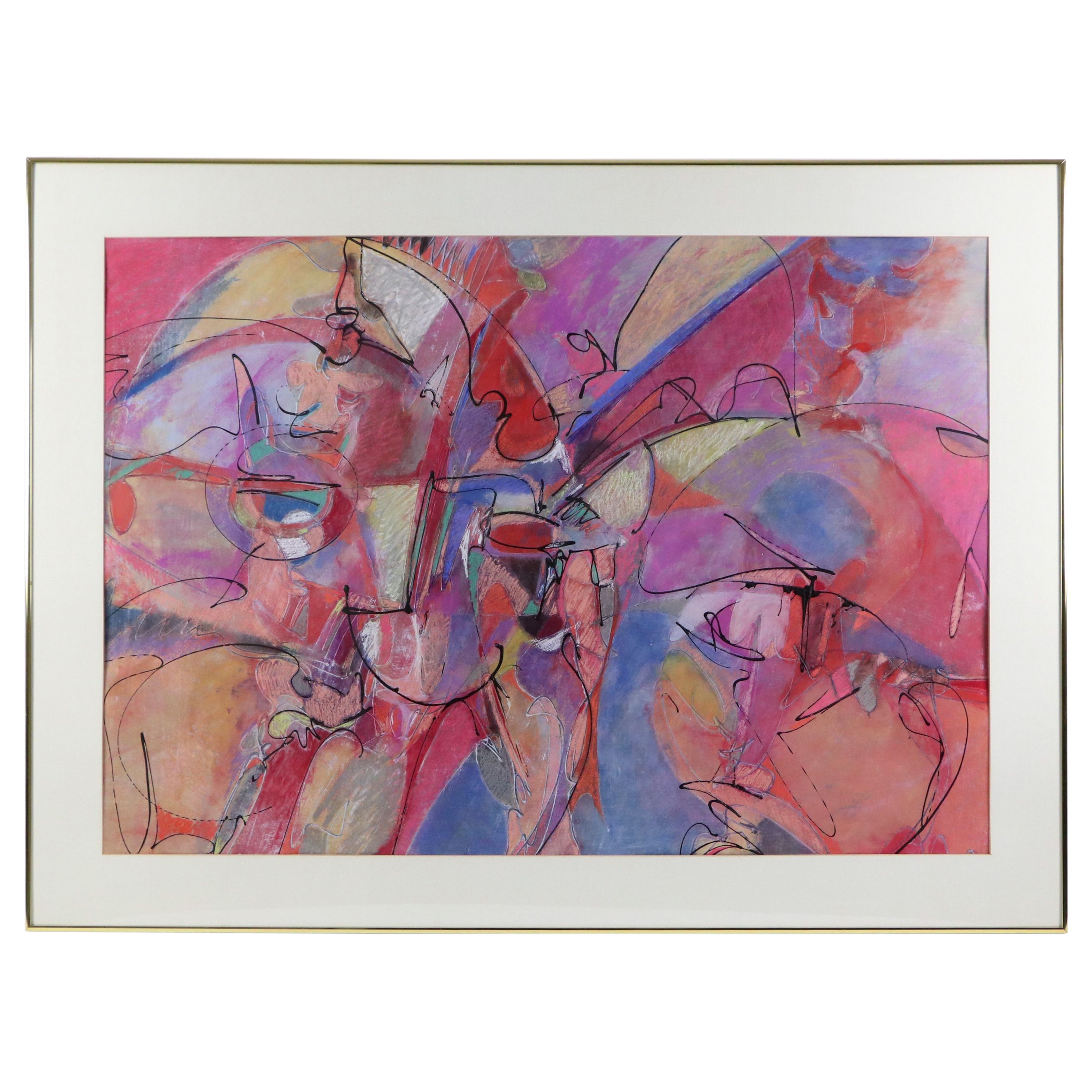 James Pate Original 2004 Charcoal Drawing | EBTH