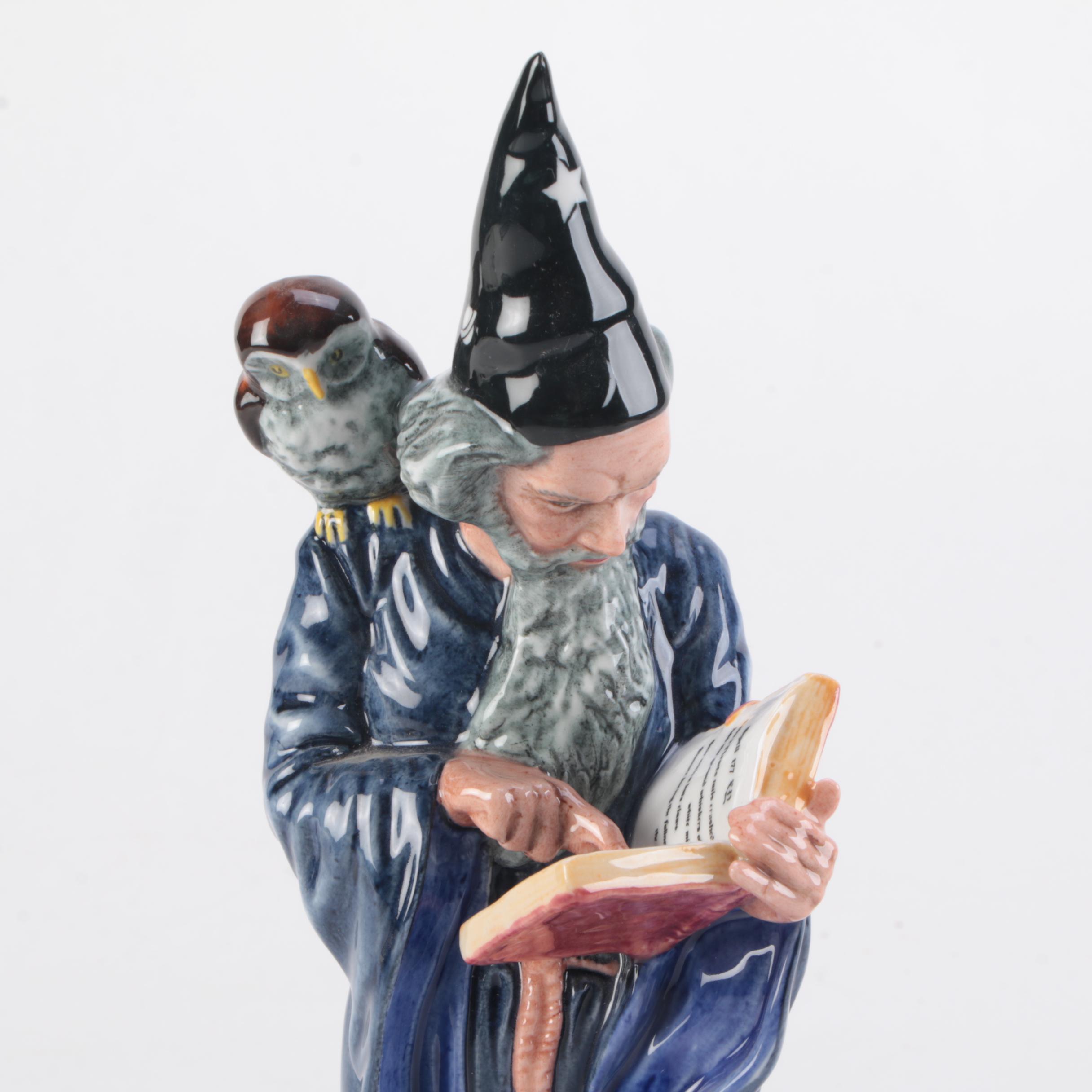 Royal Doulton "The Wizard" Ceramic Figurine, Late 20th Century | EBTH