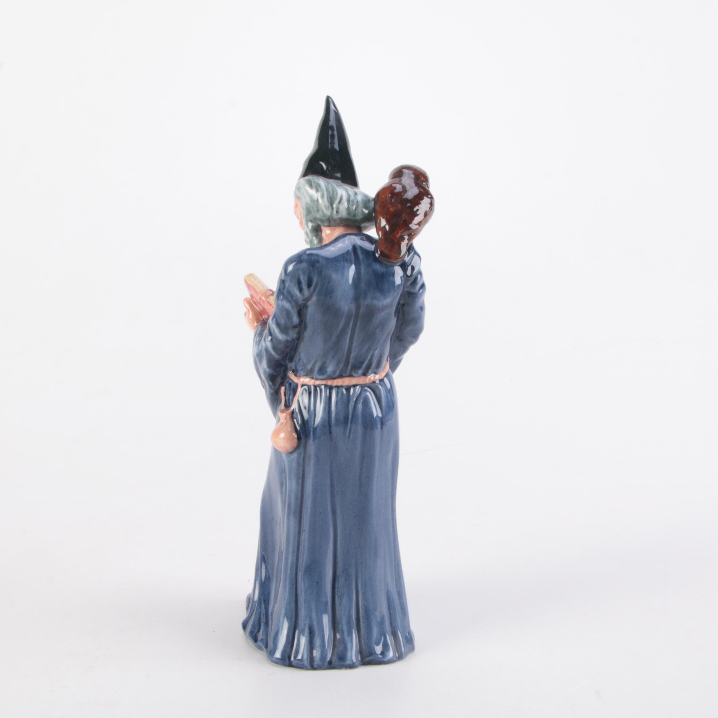Royal Doulton "The Wizard" Ceramic Figurine, Late 20th Century | EBTH
