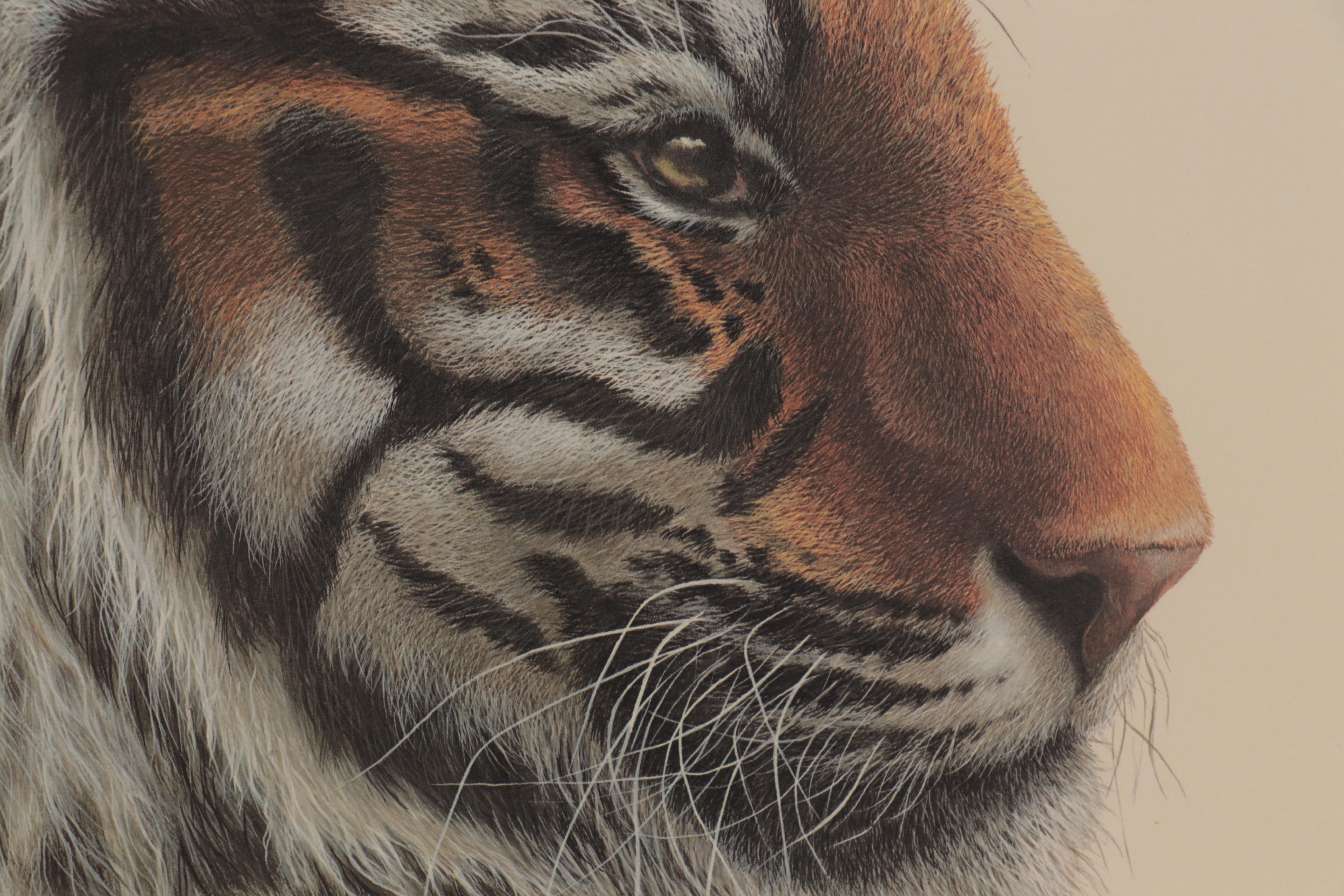 Imogene Hudson Farnsworth Offset Lithograph "The Bengal Tiger" | EBTH