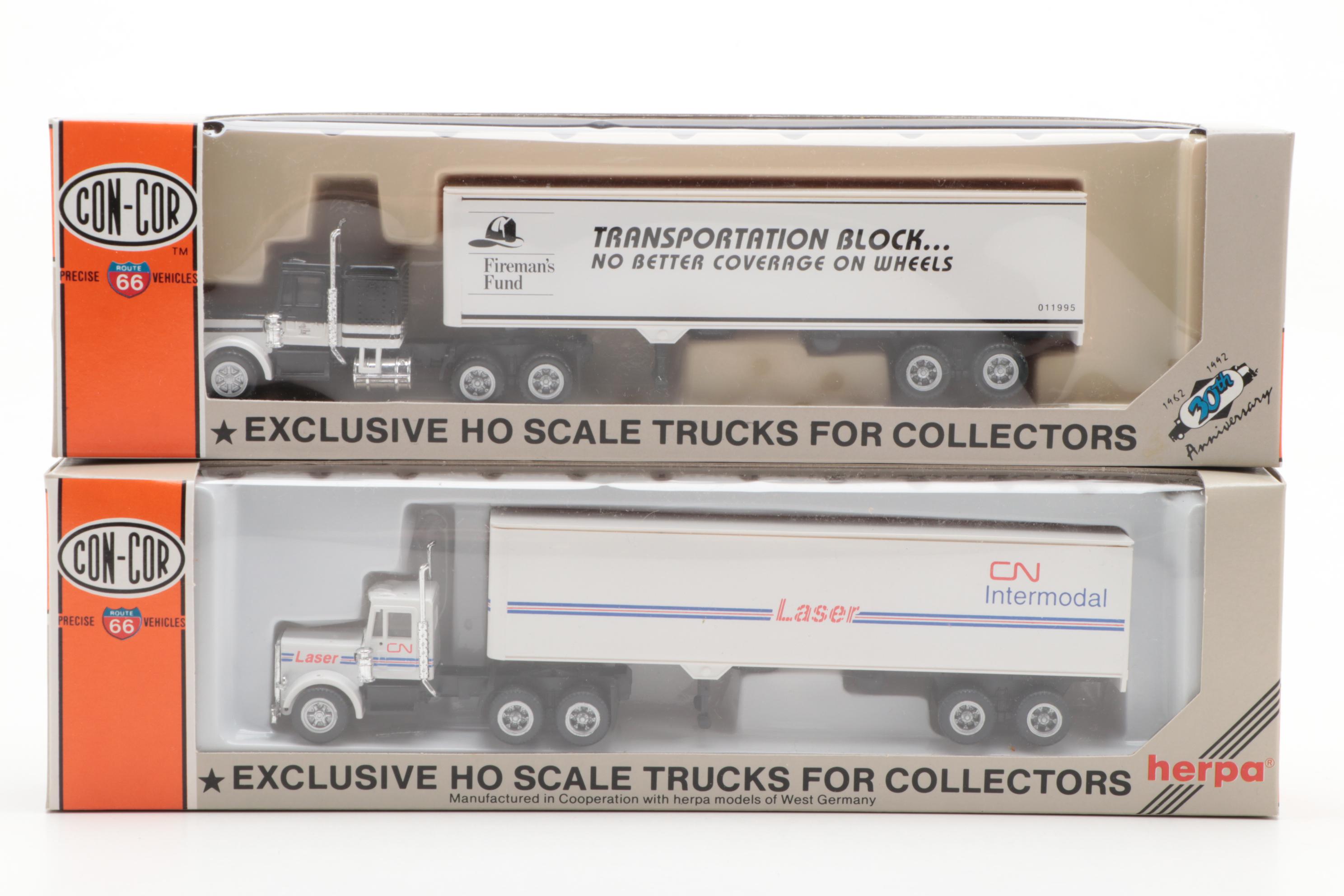 Collection of Con-Cor HO Scale Trucks | EBTH