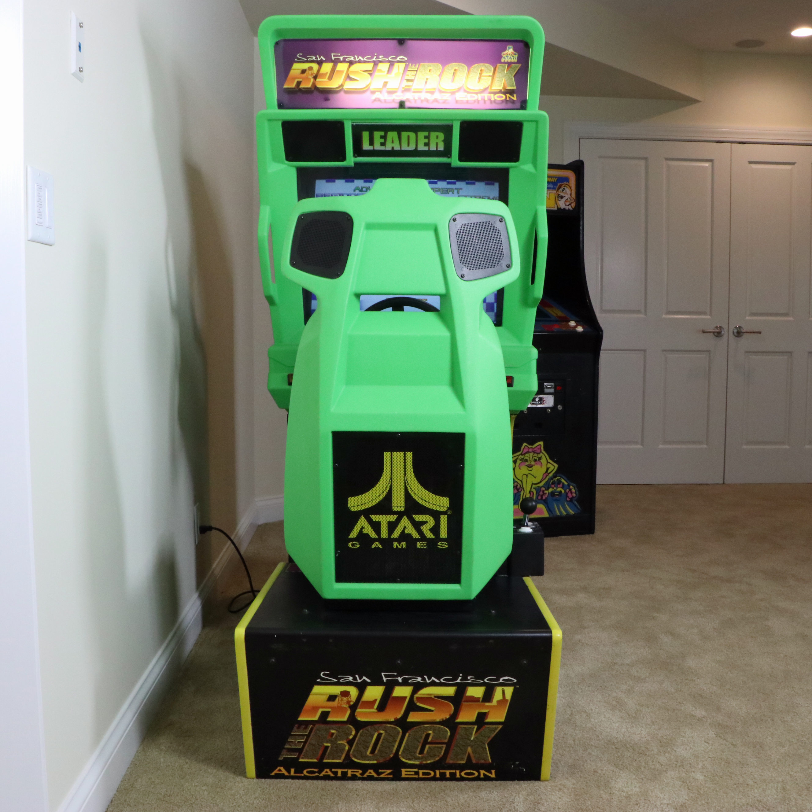 Atari San Francisco "Rush The Rock: Alcatraz Edition" Arcade Driving ...