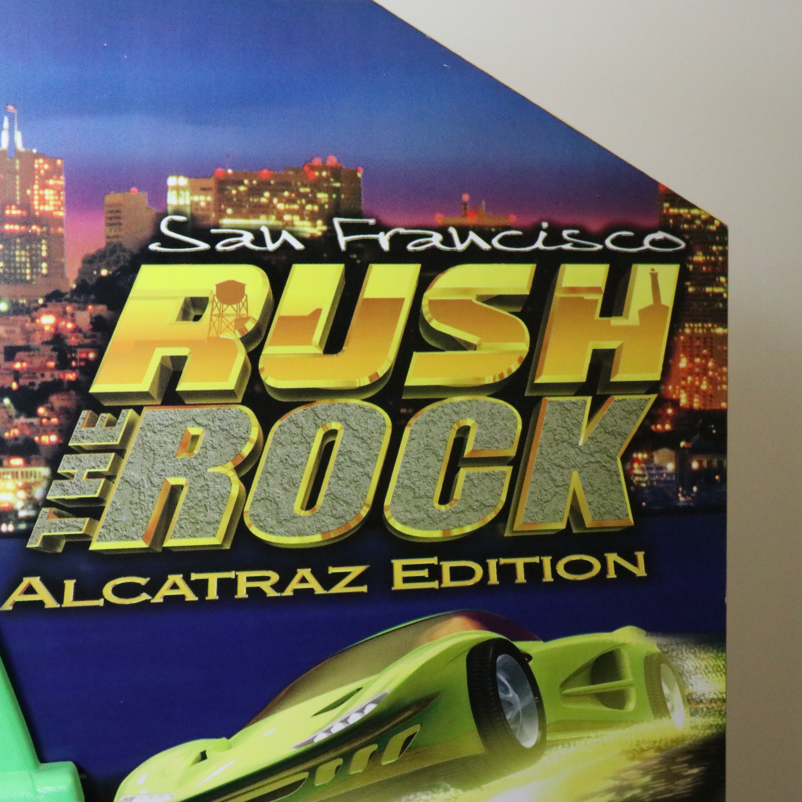 Atari San Francisco "Rush The Rock: Alcatraz Edition" Arcade Driving ...