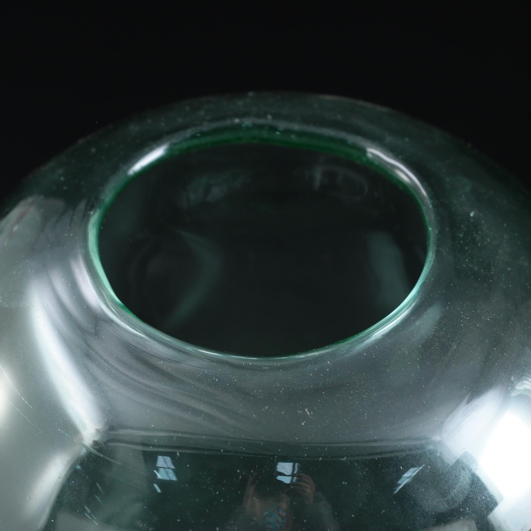 Blenko Square Pitcher Decanter with West Virginia State Seal and Other ...