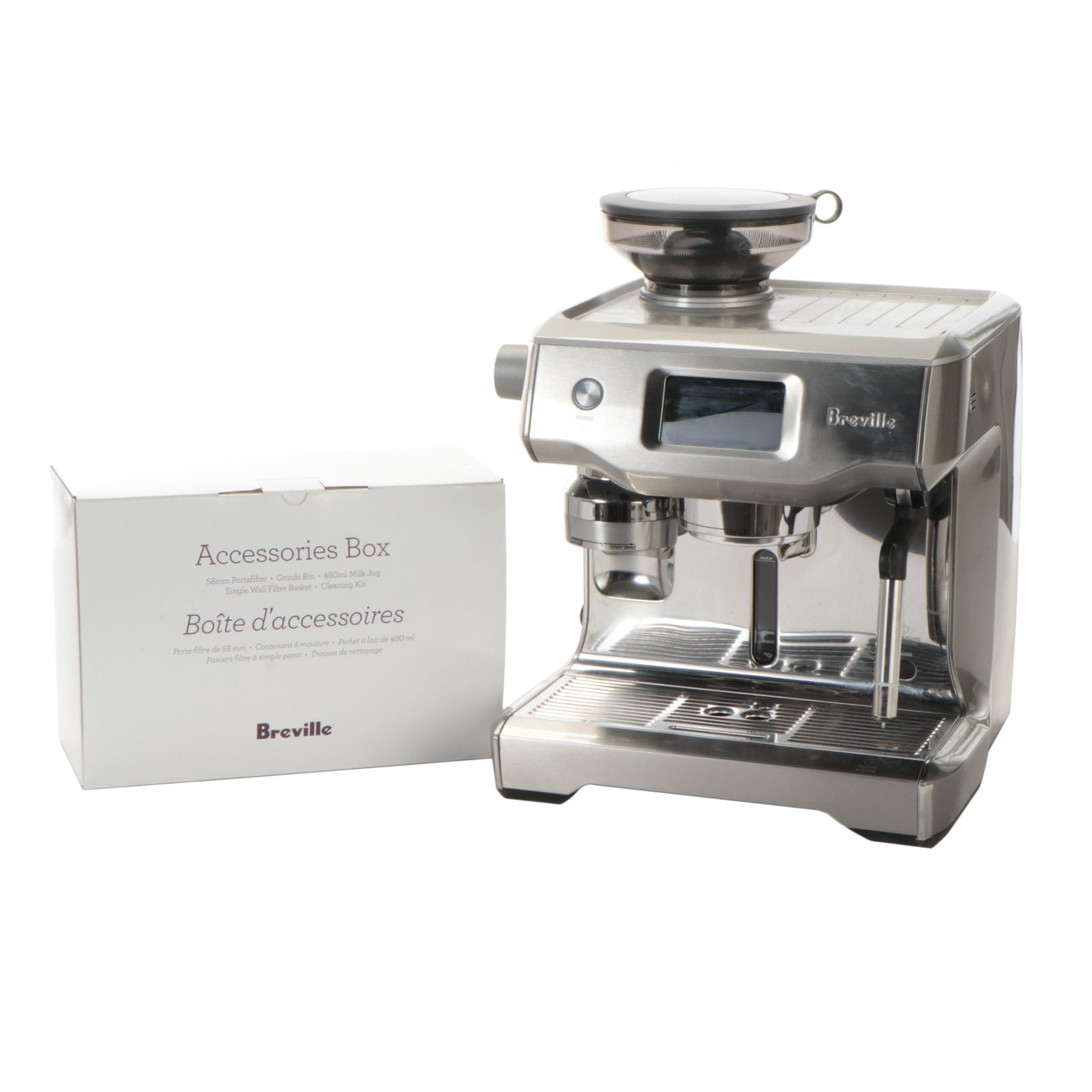 Breville "The Oracle Touch" Screen Espresso Machine, Contemporary | EBTH
