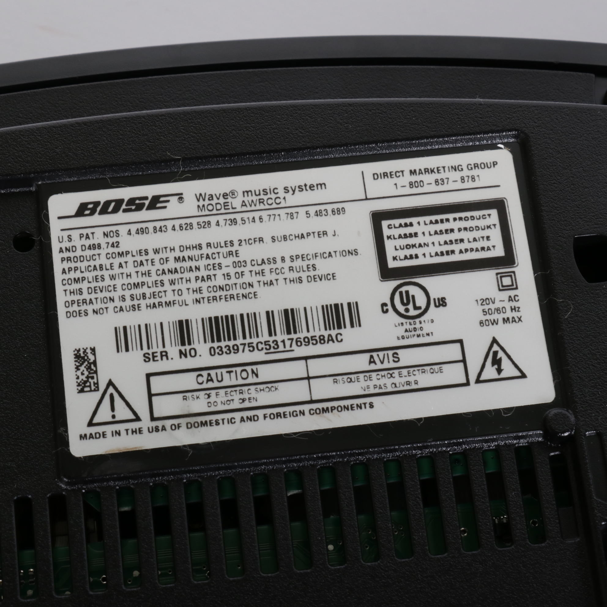 Bose Model AWRCC1 "Wave" Radio with Remote Control | EBTH