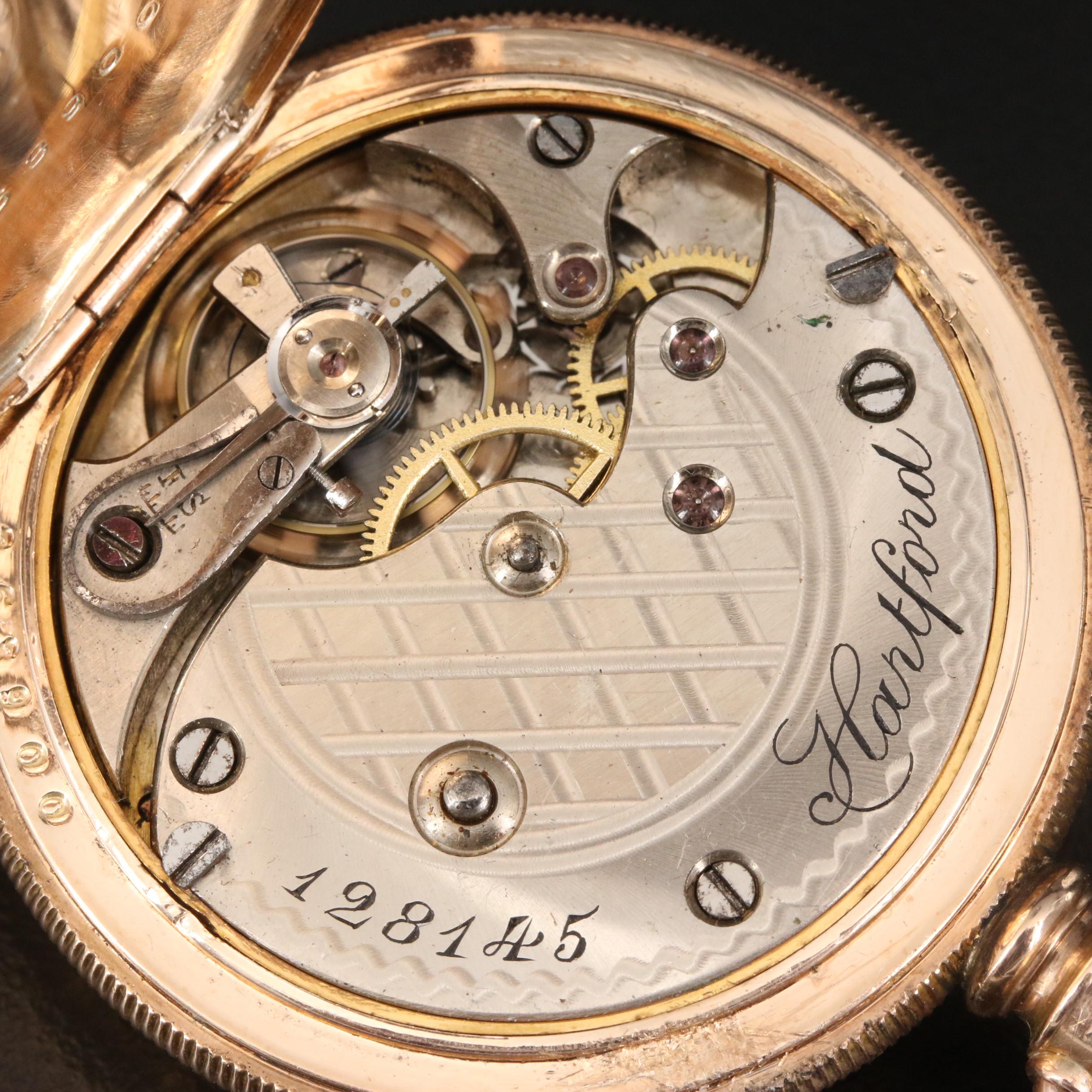 "Swiss Fake" Hartford Pocket Watch | EBTH