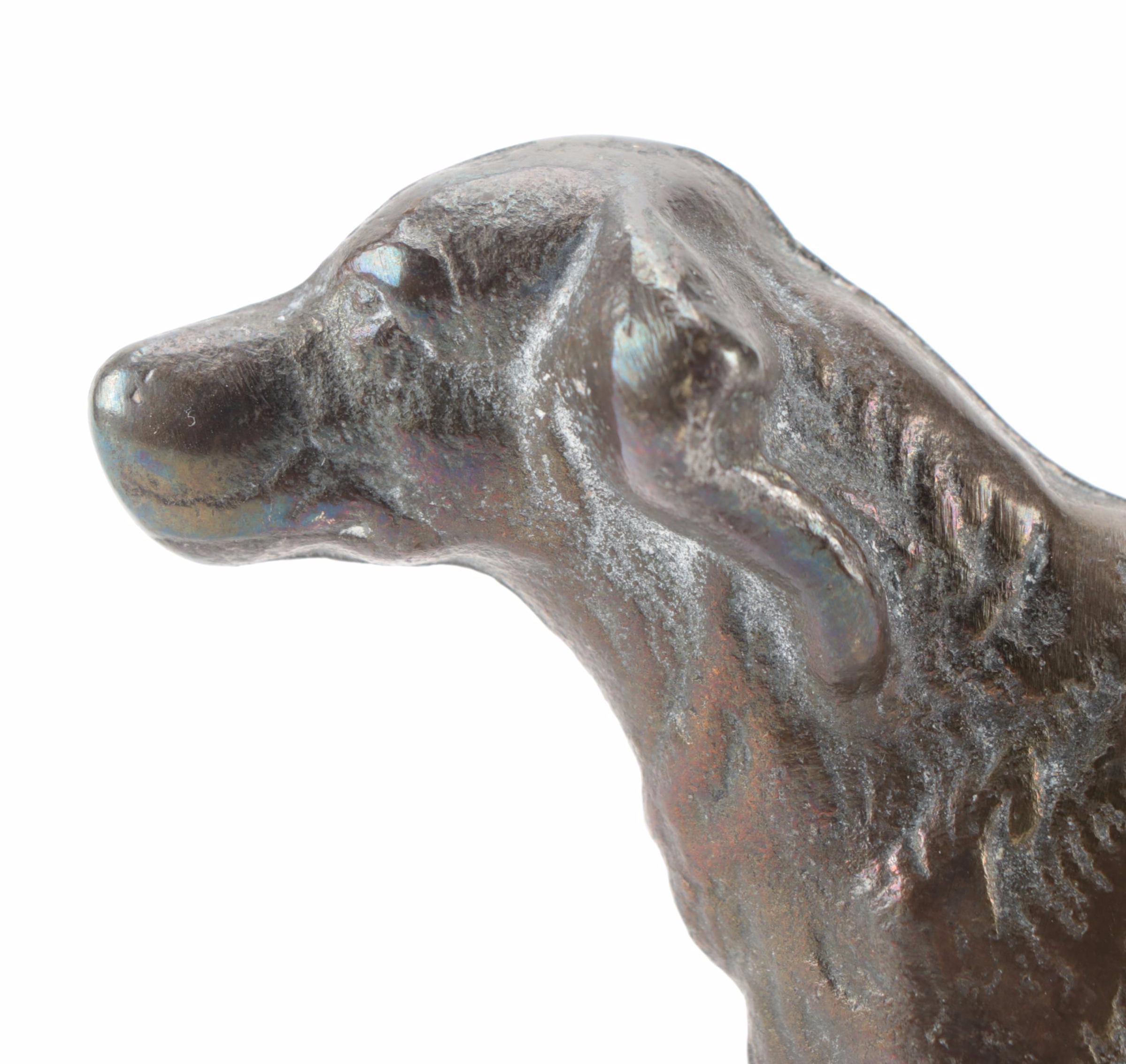 Cast Iron Sporting Dog Figurine, 20th Century | EBTH