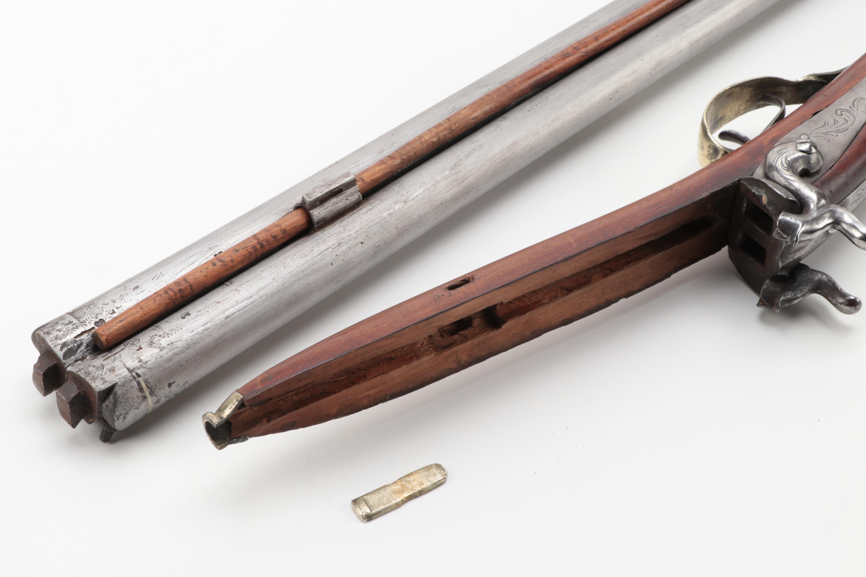 Antique Percussion Cap Side by Side Shotgun | EBTH