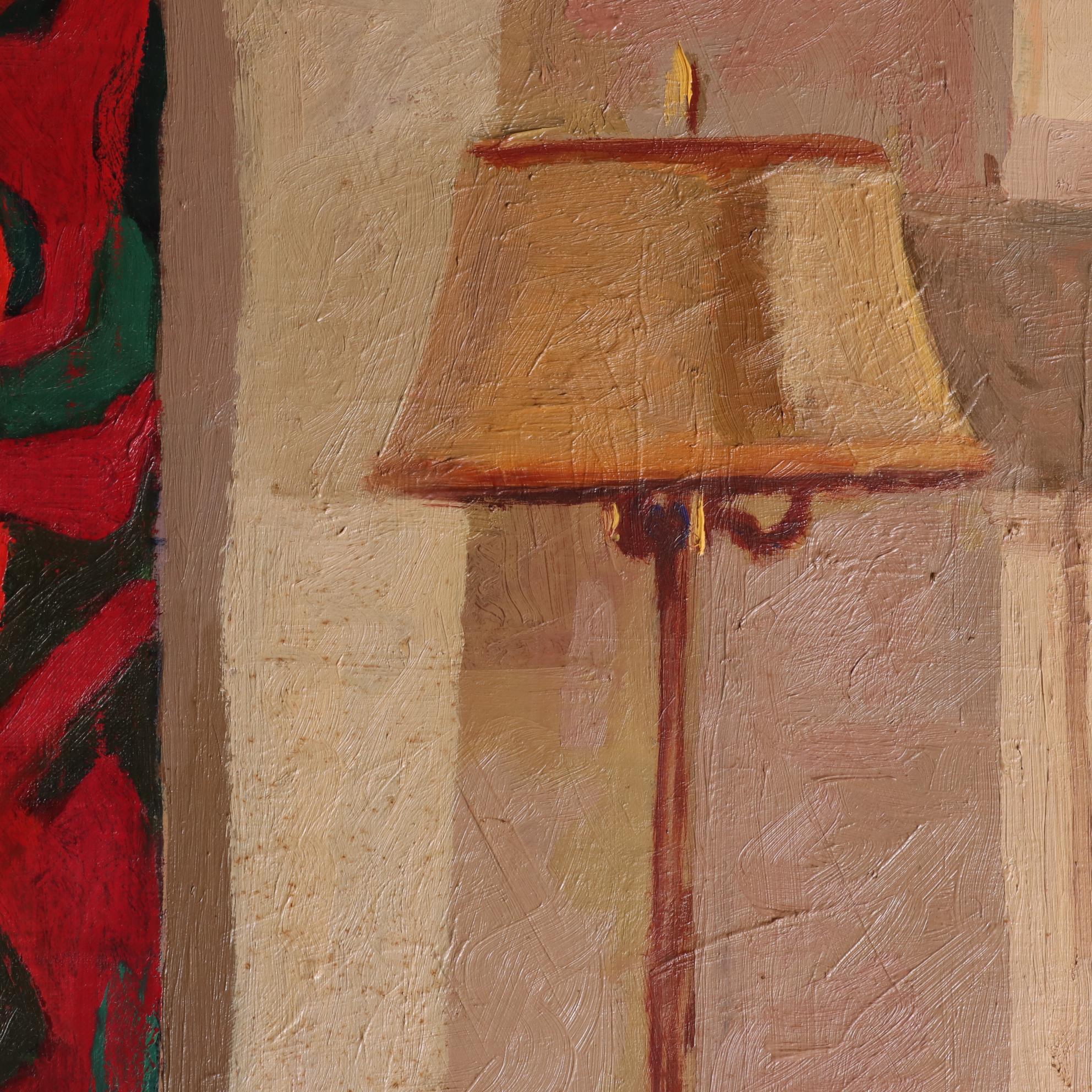 Stephen Hankin Oil Painting "The Visit - Portrait of Diane," 1981 | EBTH