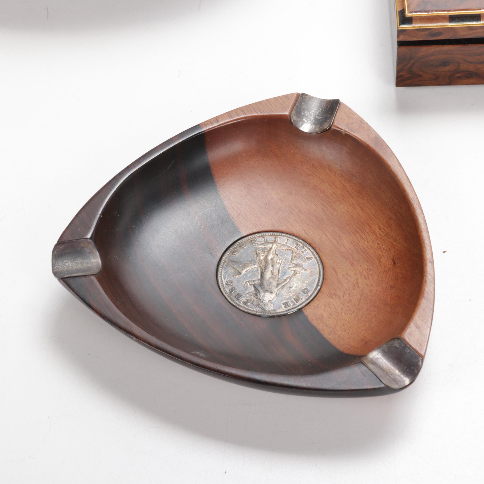 Handcrafted Ashtray, Sculptures, and Decorative Boxes | EBTH
