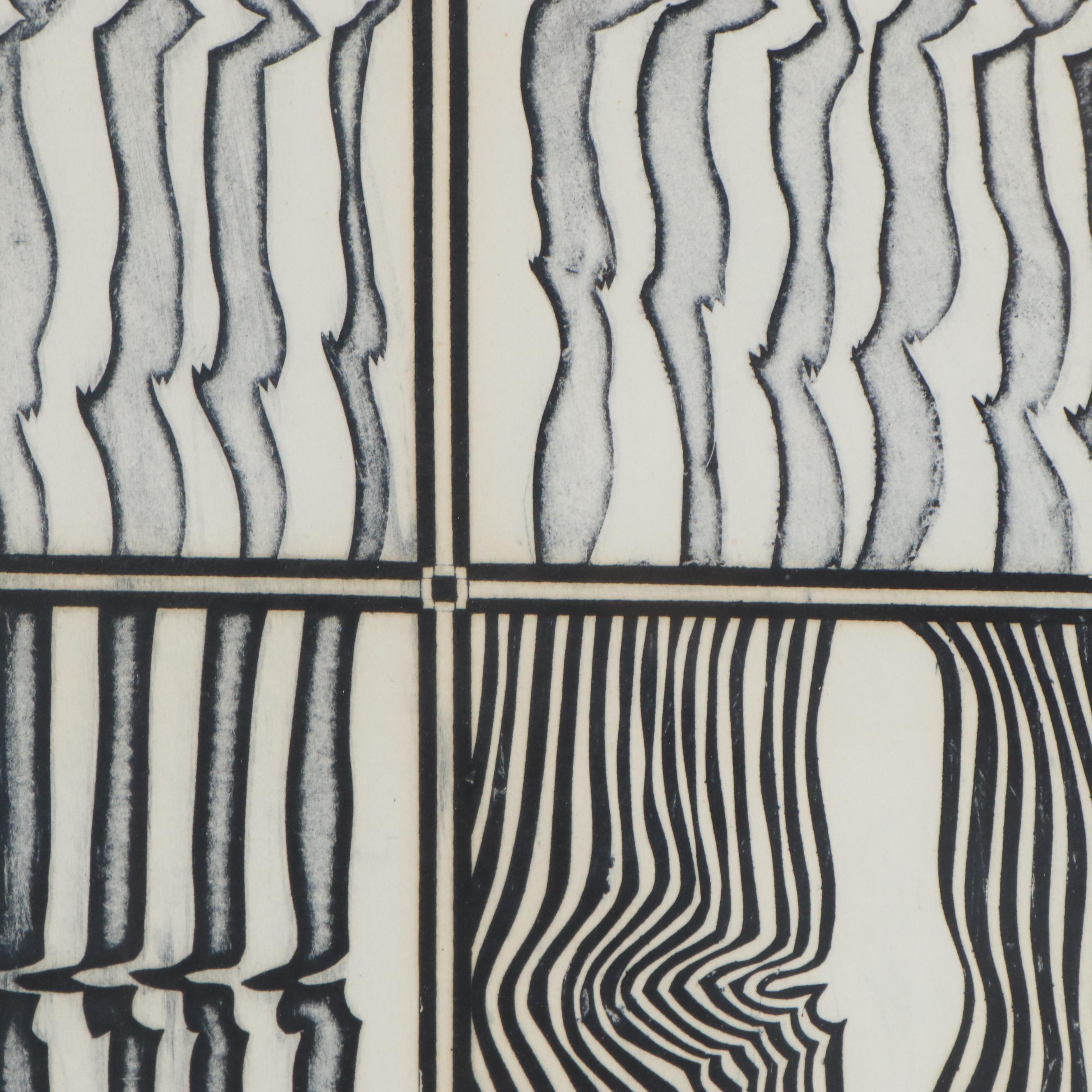 Marcelino Rodriguez Etching with Aquatint "Man + Woman," Late 20th ...