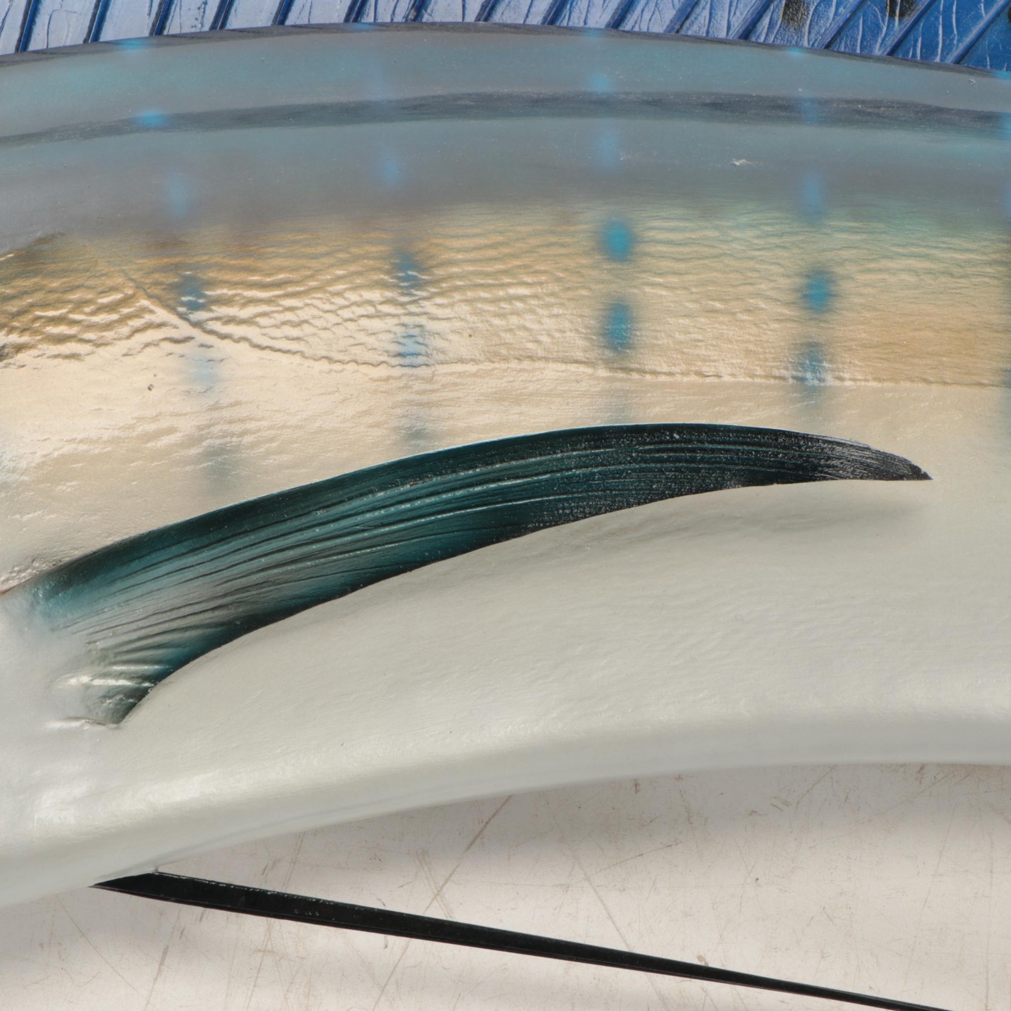 Blue Sailfish Fiberglass Fish Wall Mount | EBTH