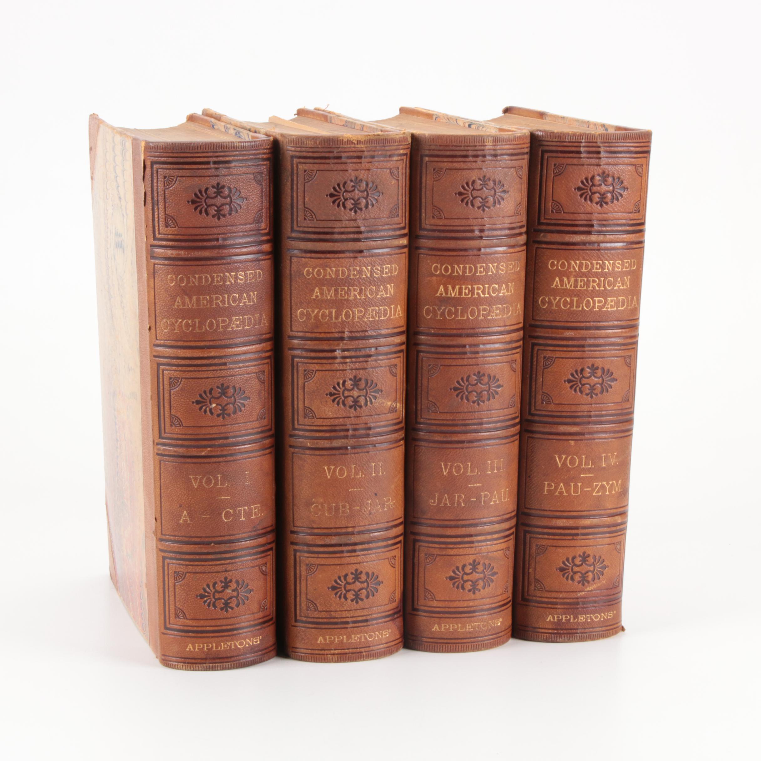 "The Condensed American Cyclopædia" Four-Volume Set, 1877 | EBTH