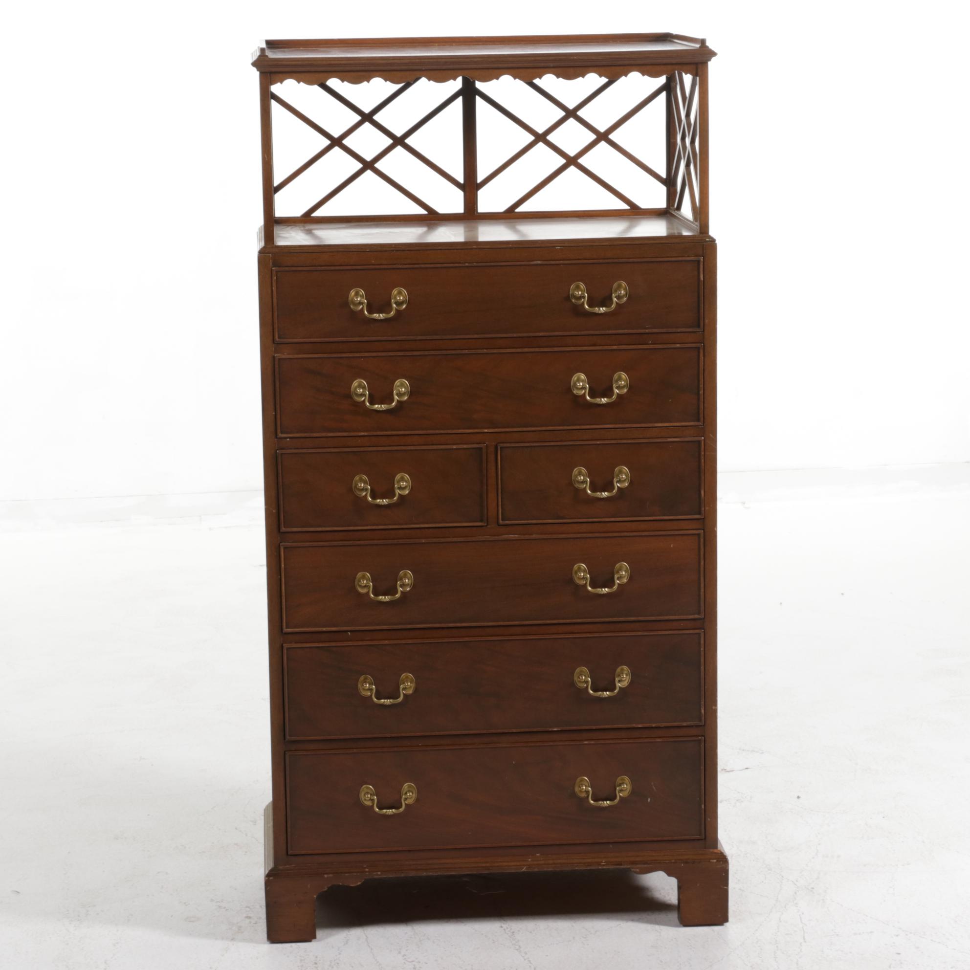 Sligh George III Style Mahogany Chest of Drawers | EBTH