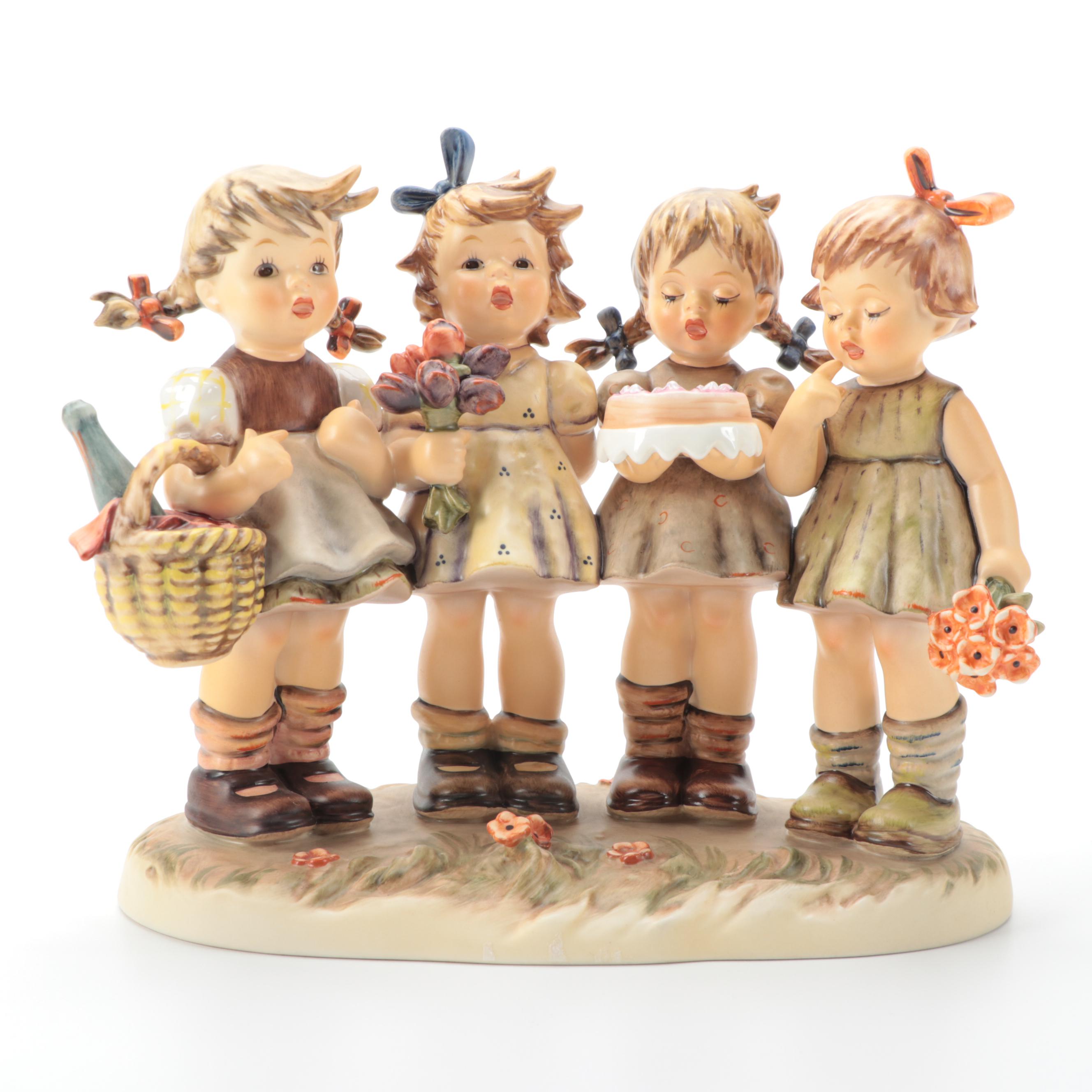 Goebel Hummel Century Collection "We Wish You the Best" Porcelain ...