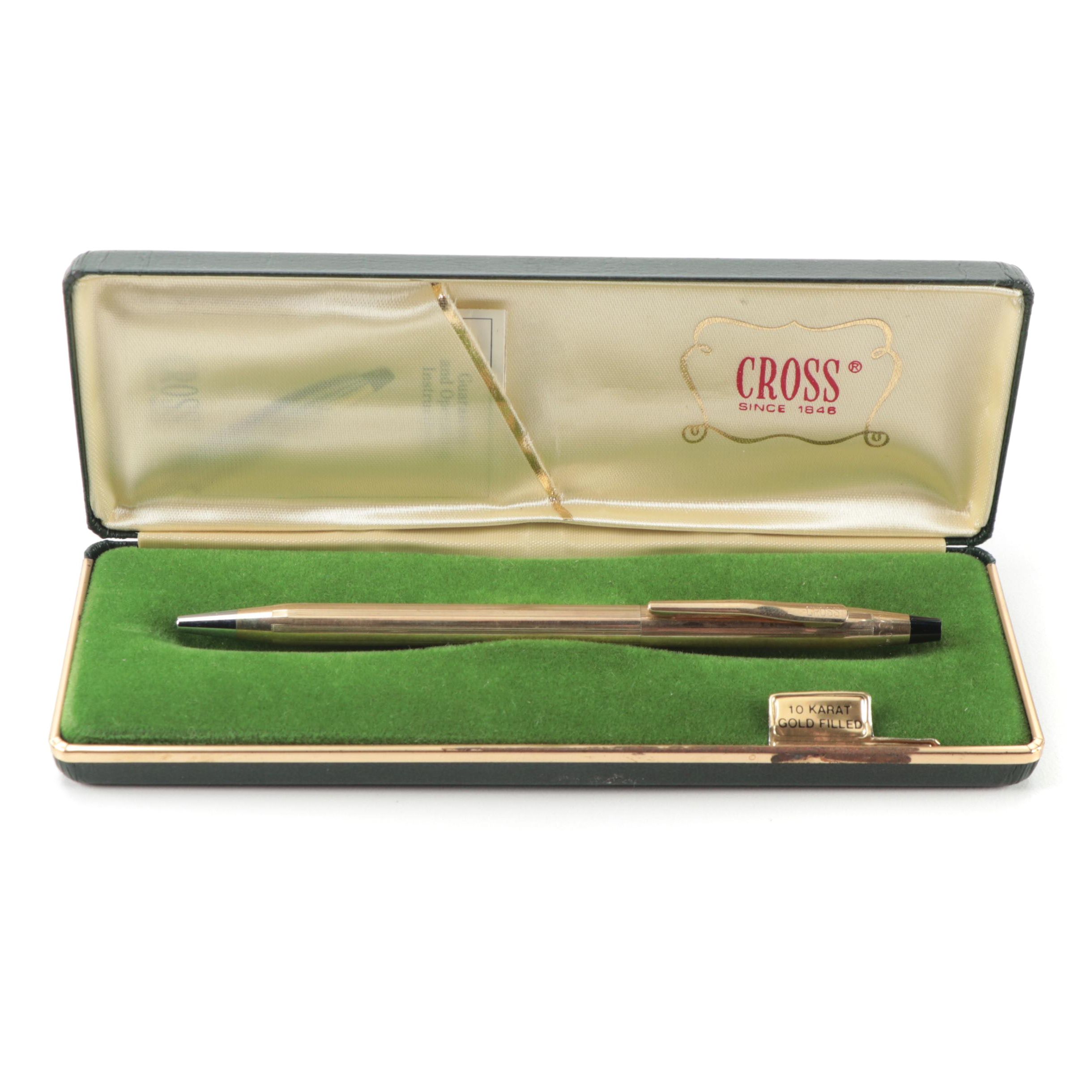 Cross "Classic Century" 10K Gold Filled Ballpoint Pen | EBTH