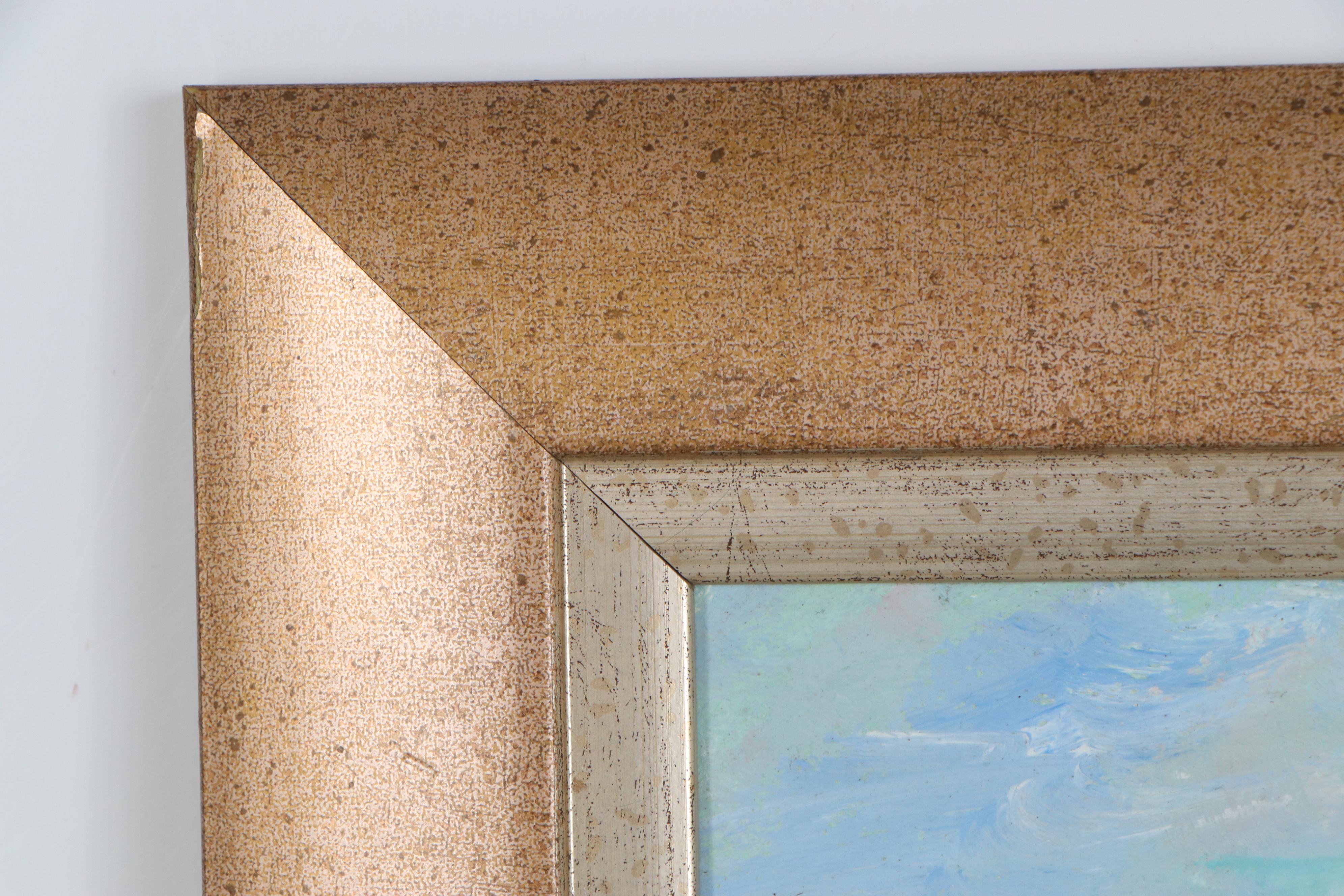 Donald Fraser Oil Painting of a Beach Scene | EBTH