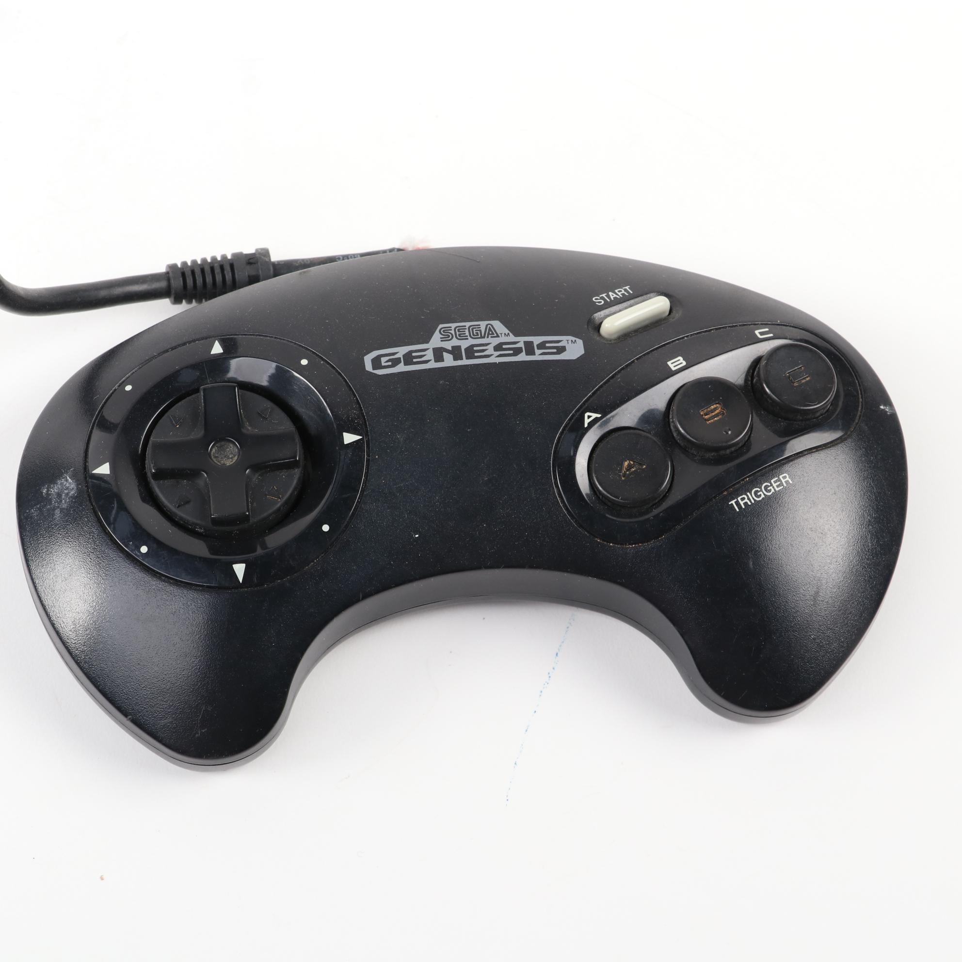 Sega Genesis and 32X Game Cartridges and Controller Collection | EBTH