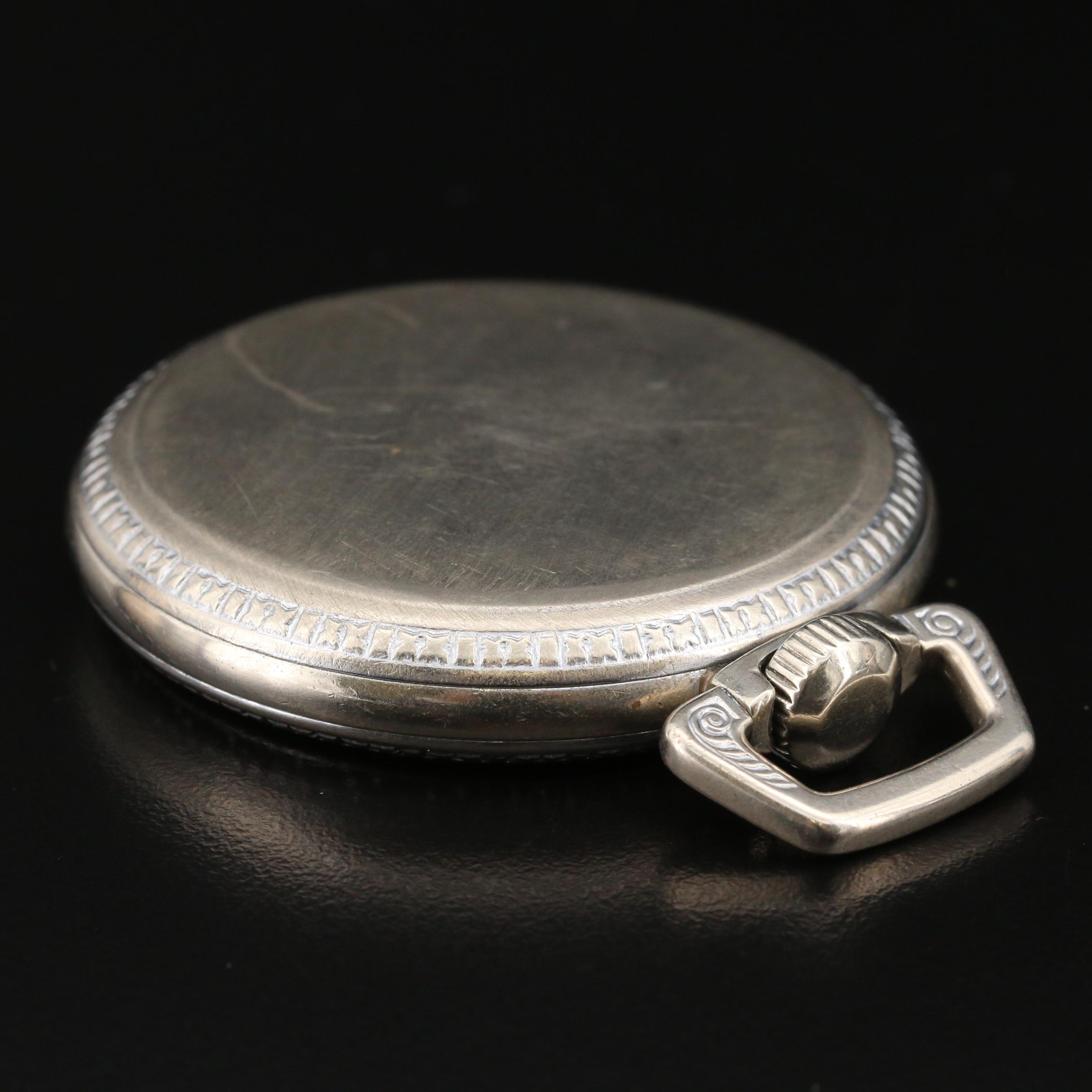 1918 Elgin Father Time Railroad Grade Pocket Watch with Montgomery Dial ...