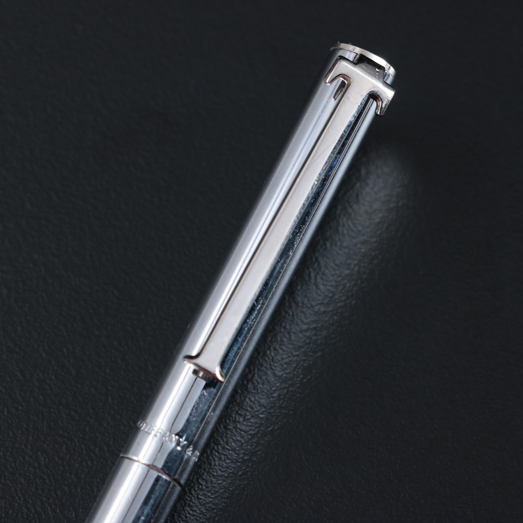 Tiffany & Co. Sterling Silver Elsa Peretti and "T-Clip" Pens | EBTH