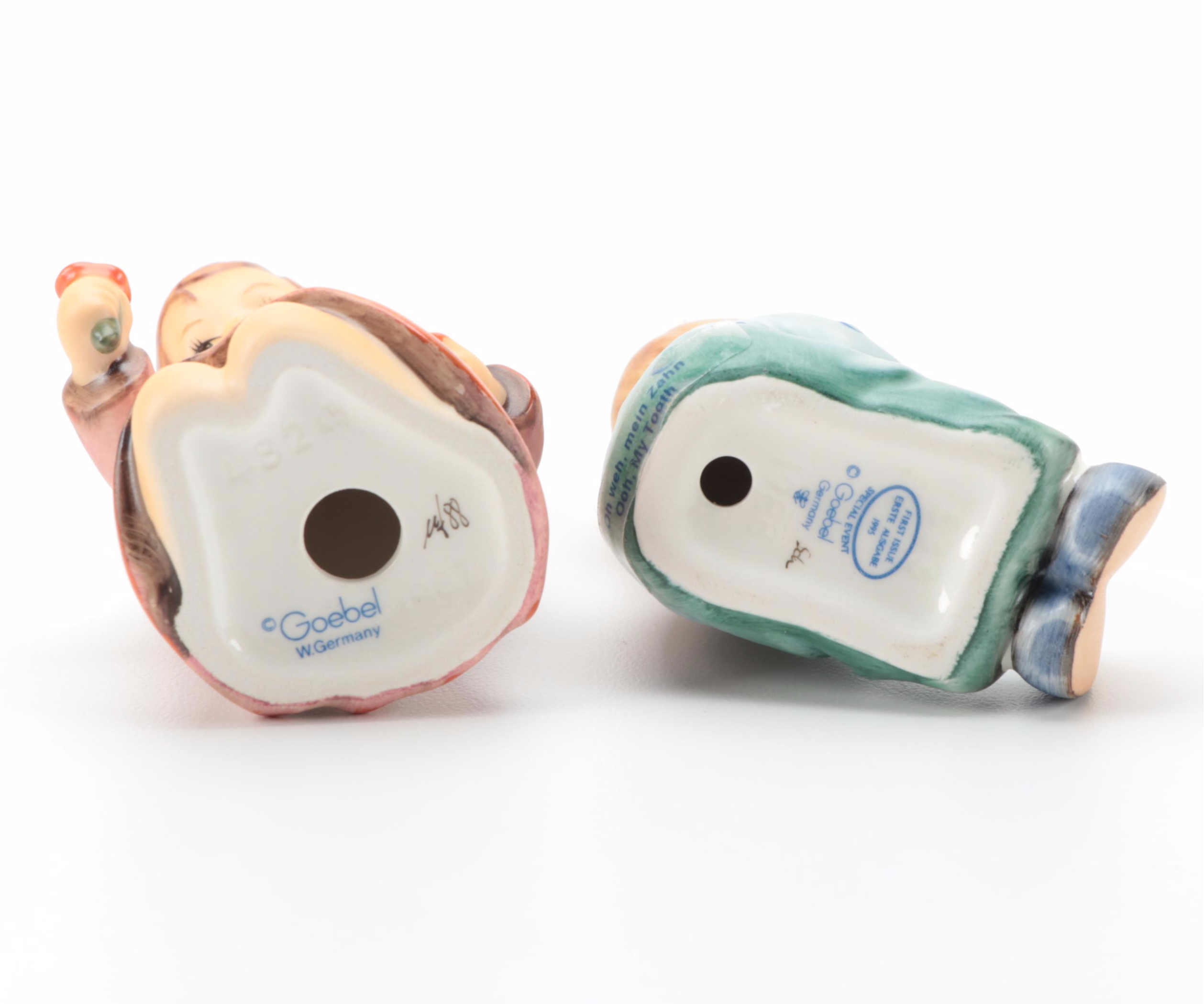 Goebel Porcelain Figurines Including "Fascination", "All Aboard" and ...