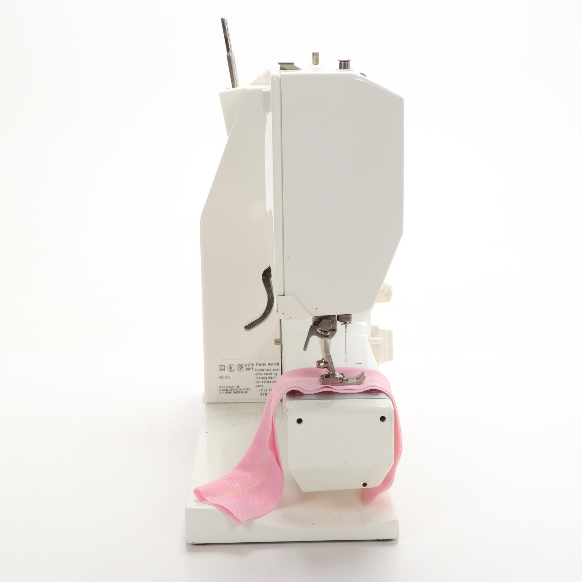 Fritz Gegauf Bernina Swiss Sewing Machine and Foot Petal Control | EBTH