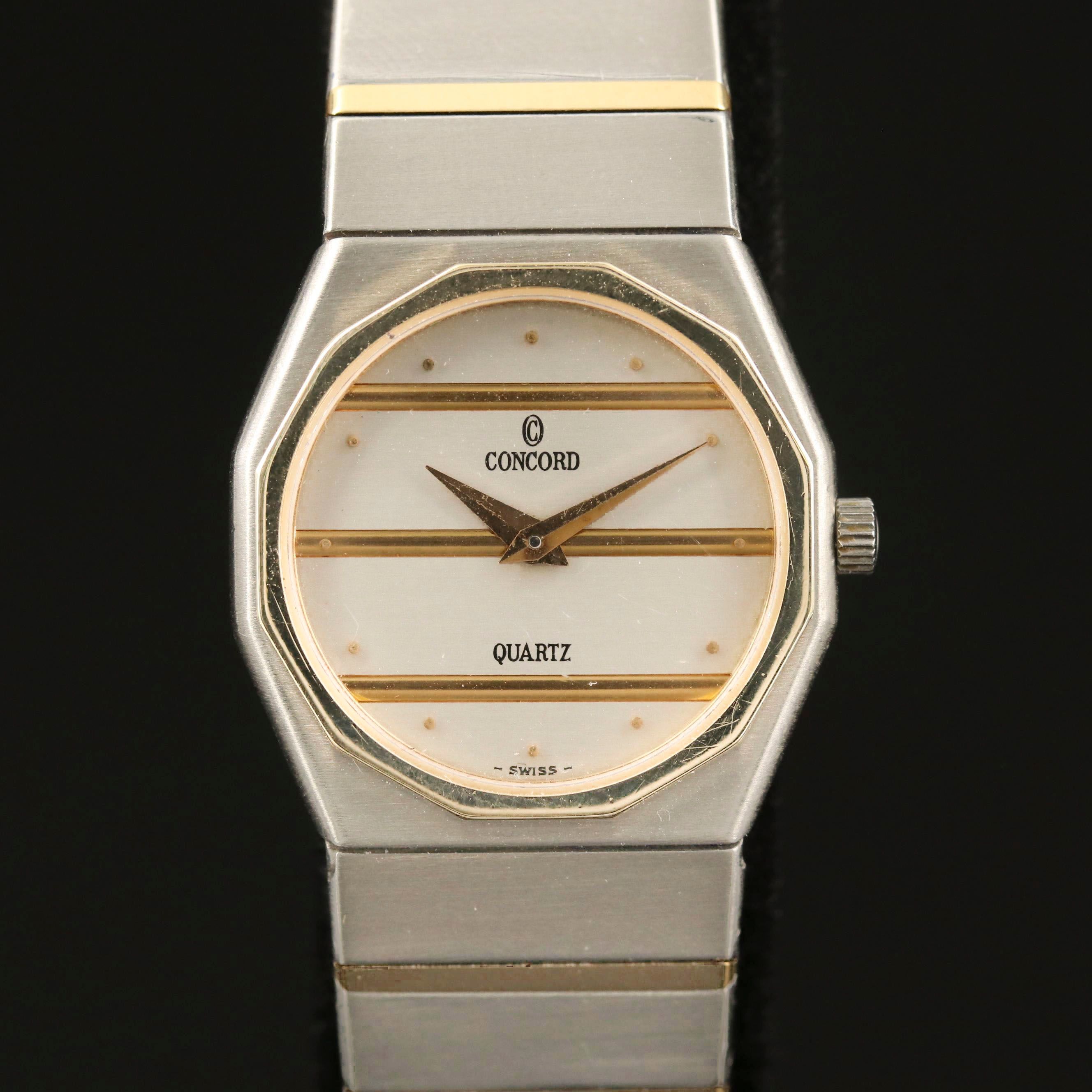 Concord "Mariner SST" 18K and Stainless Steel Wristwatch | EBTH
