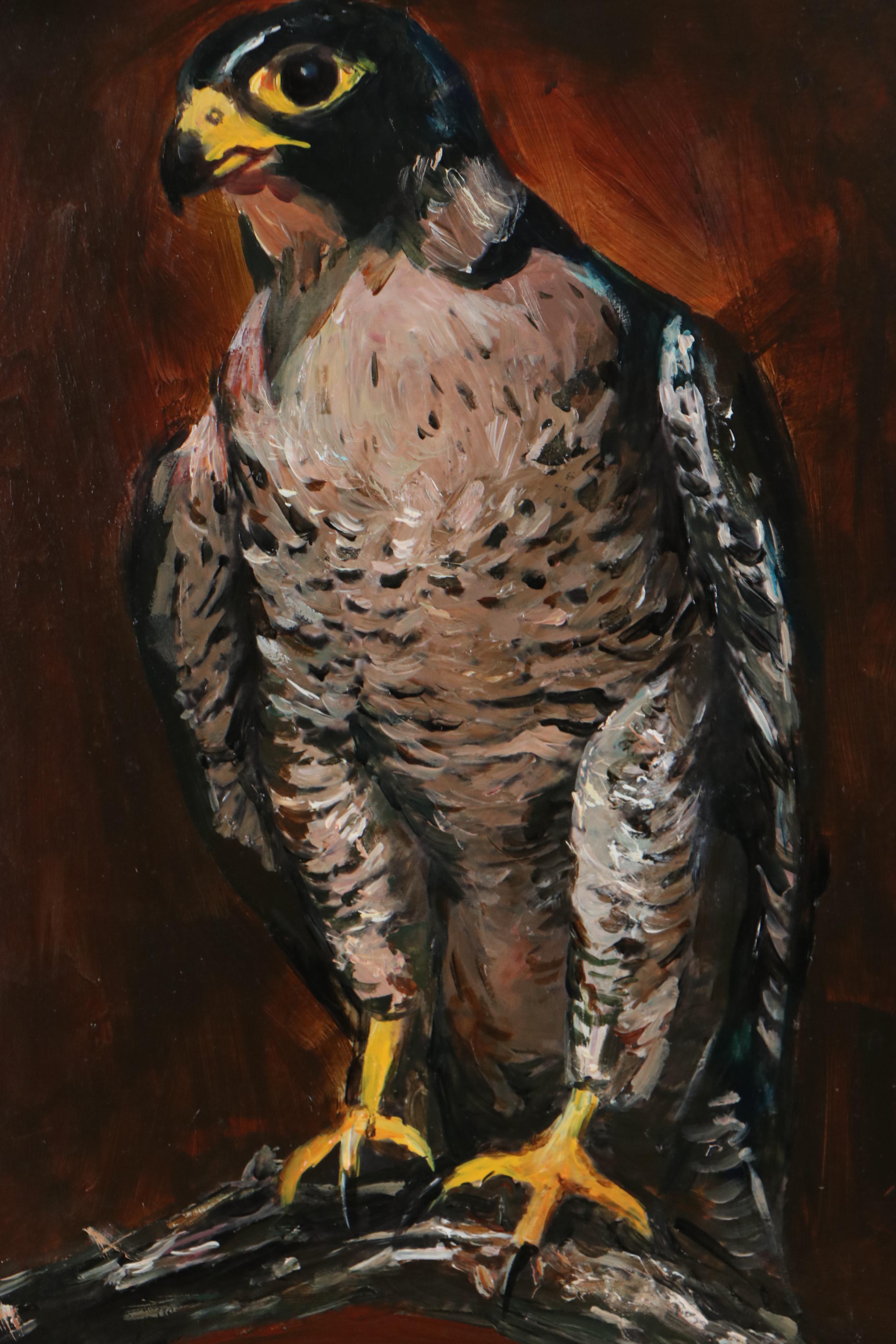 Adam Deda Oil Painting "Falcon," 2020 | EBTH