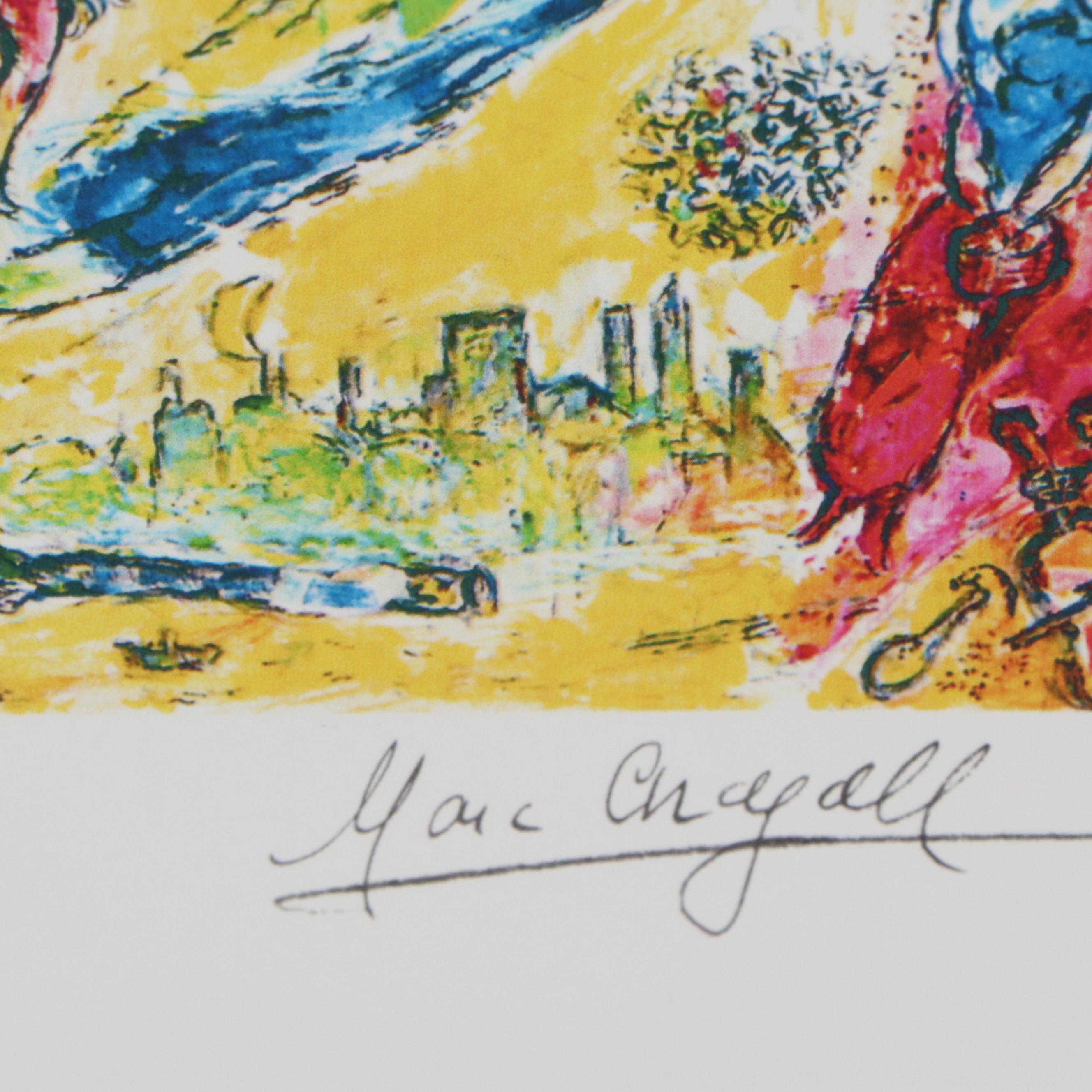 Giclée after Marc Chagall "The Sources of Music," 21st Century | EBTH