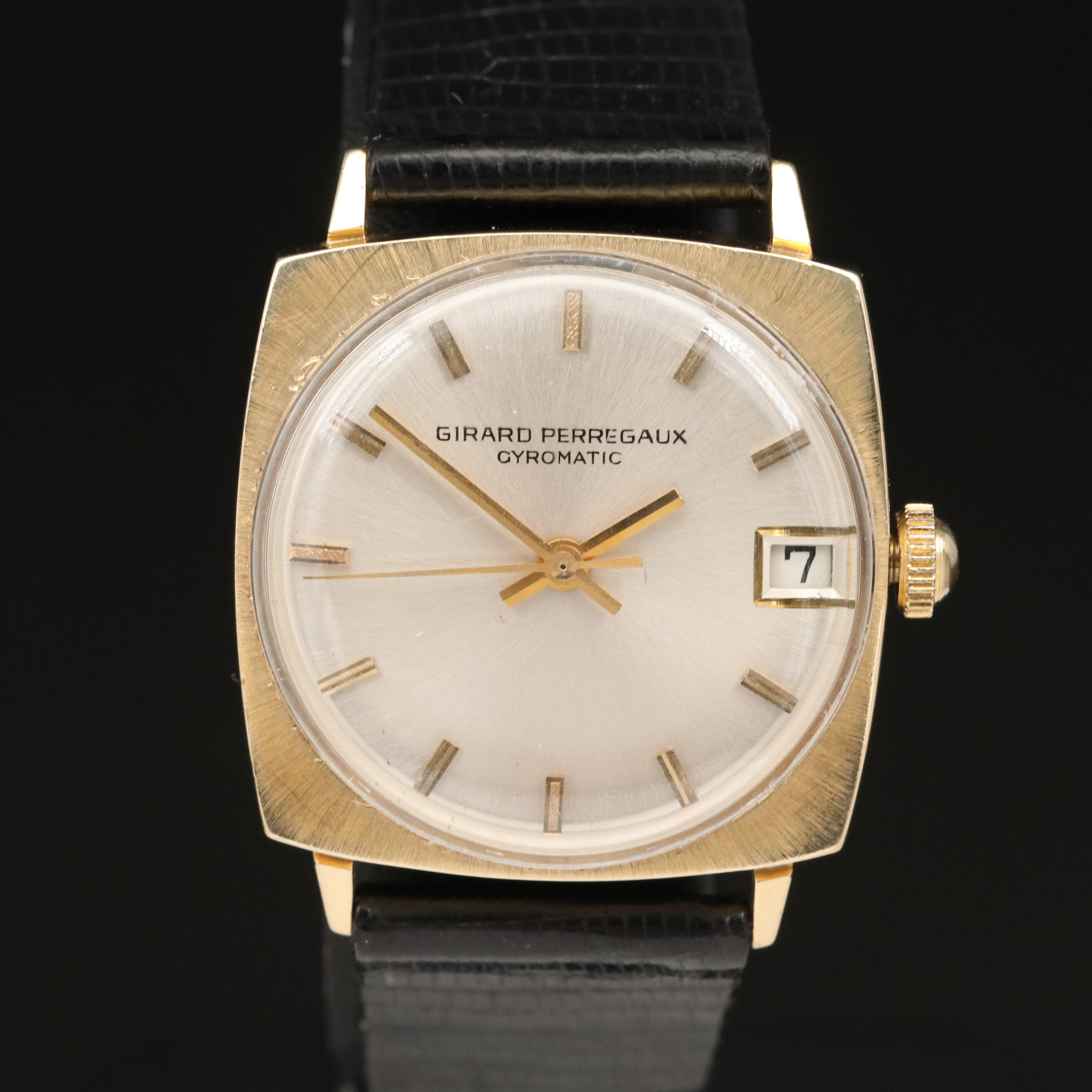 Vintage Girard-Perregaux "Gyromatic" 14K Automatic Wristwatch | EBTH