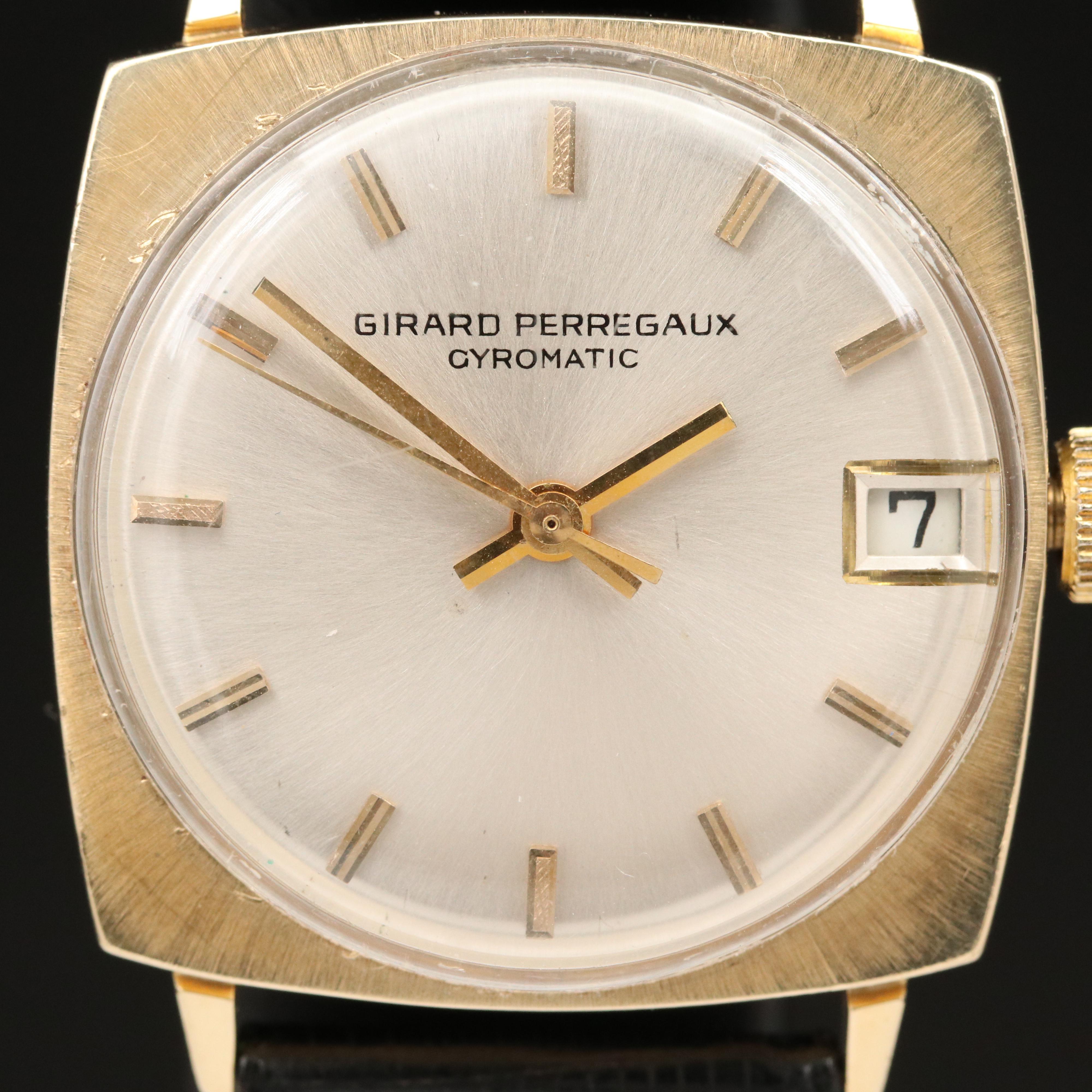 Vintage Girard-Perregaux "Gyromatic" 14K Automatic Wristwatch | EBTH
