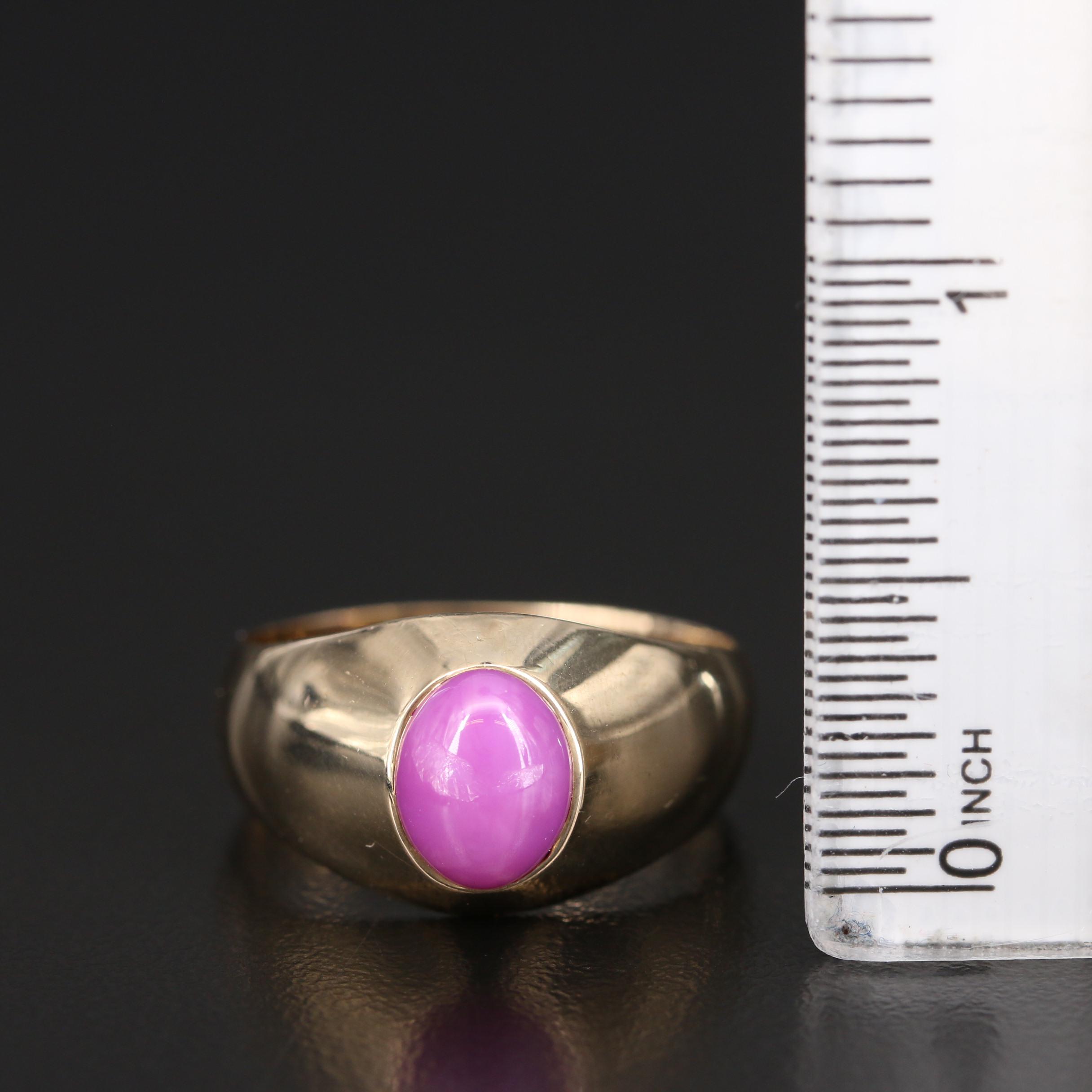 14K Star Ruby Ring | EBTH