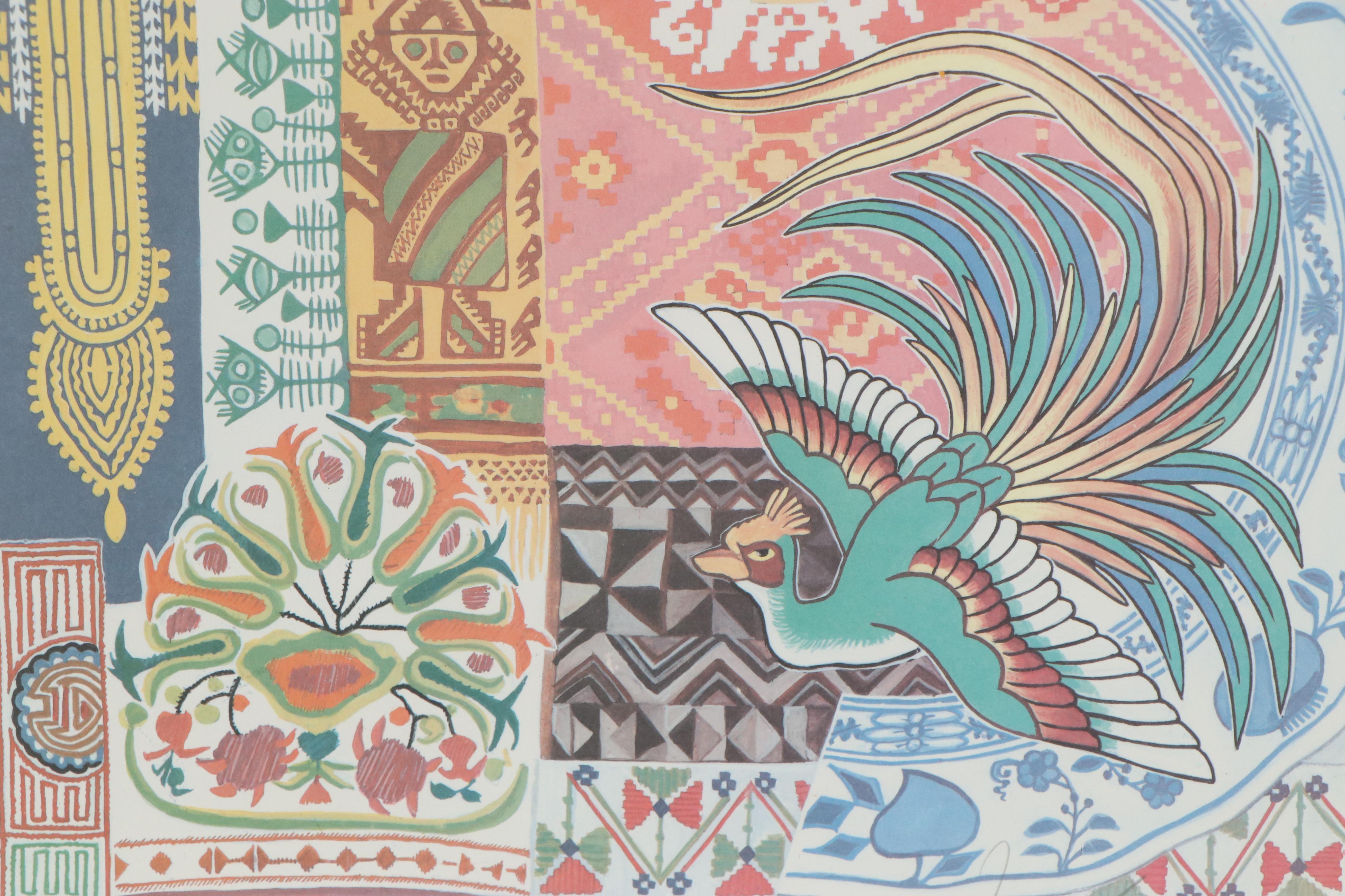 Elisabeth von Janota-Bzowski Offset Lithograph "Herald of Peace" | EBTH