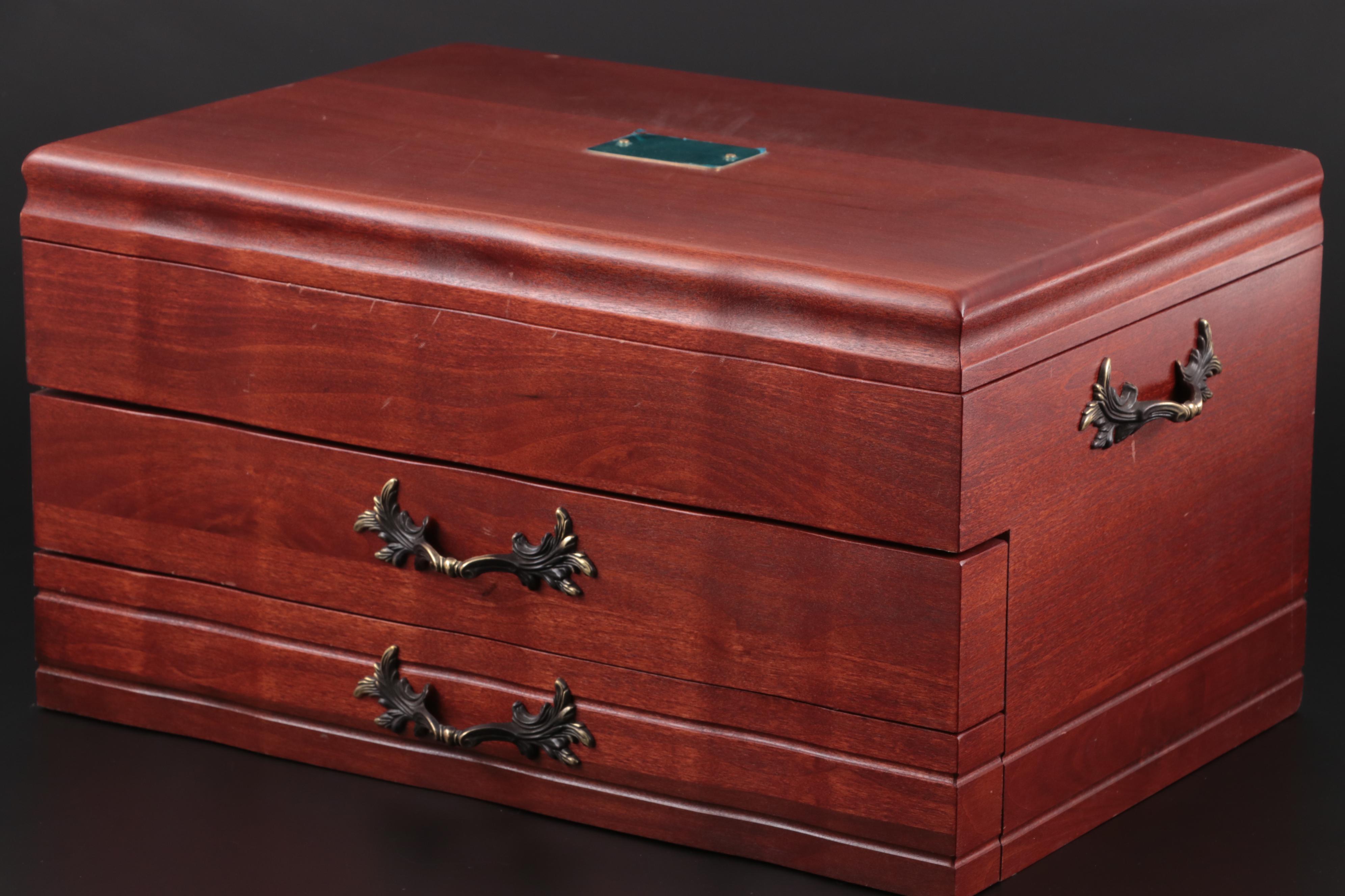 Oneida "Golden Etage" Stainless Flatware with Gold Accents, 1996–2001 ...