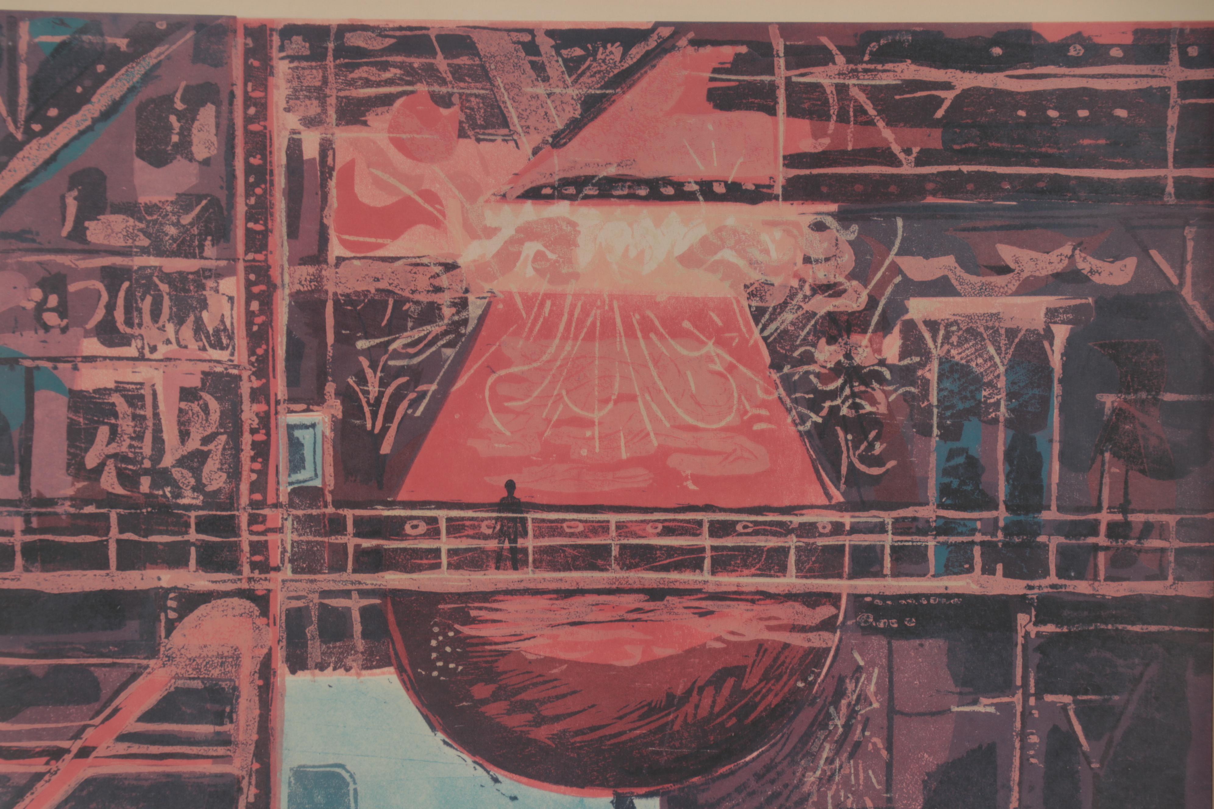 Offset Lithograph after Samuel Maitin "Vitality is in our Blood" | EBTH