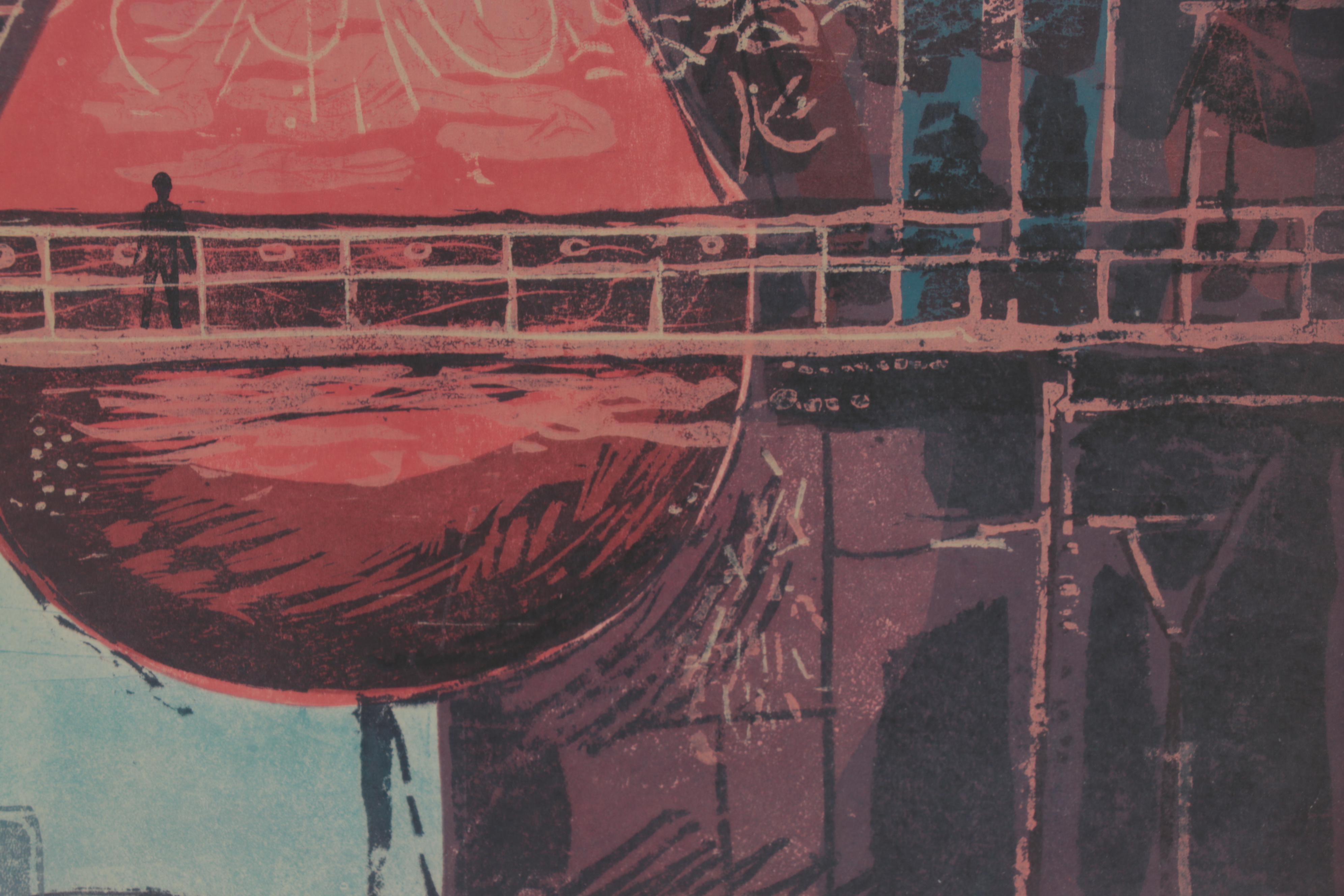 Offset Lithograph after Samuel Maitin "Vitality is in our Blood" | EBTH