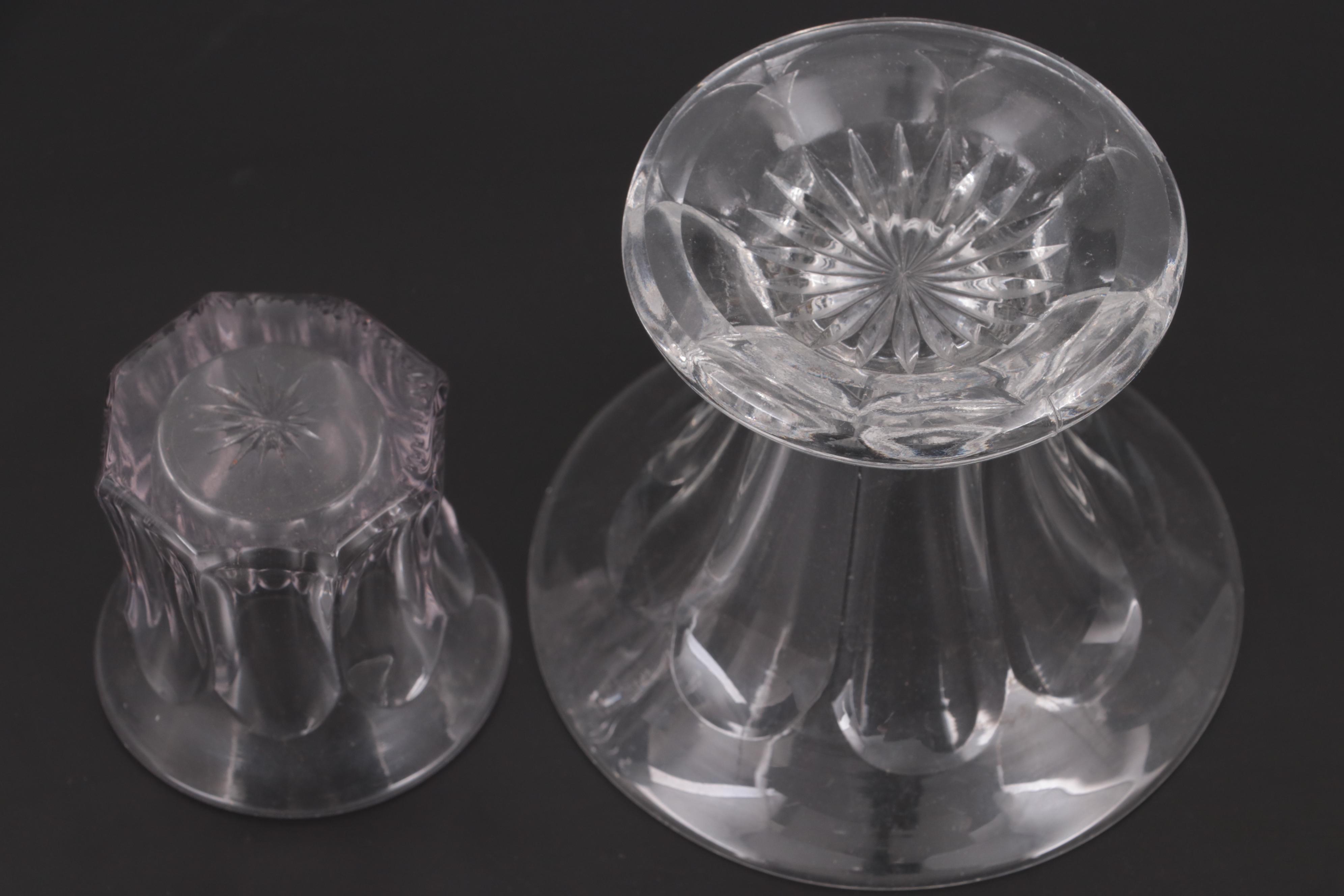 Heisey "Colonial" and "Priscilla" Pressed Glass Tableware , Early to ...