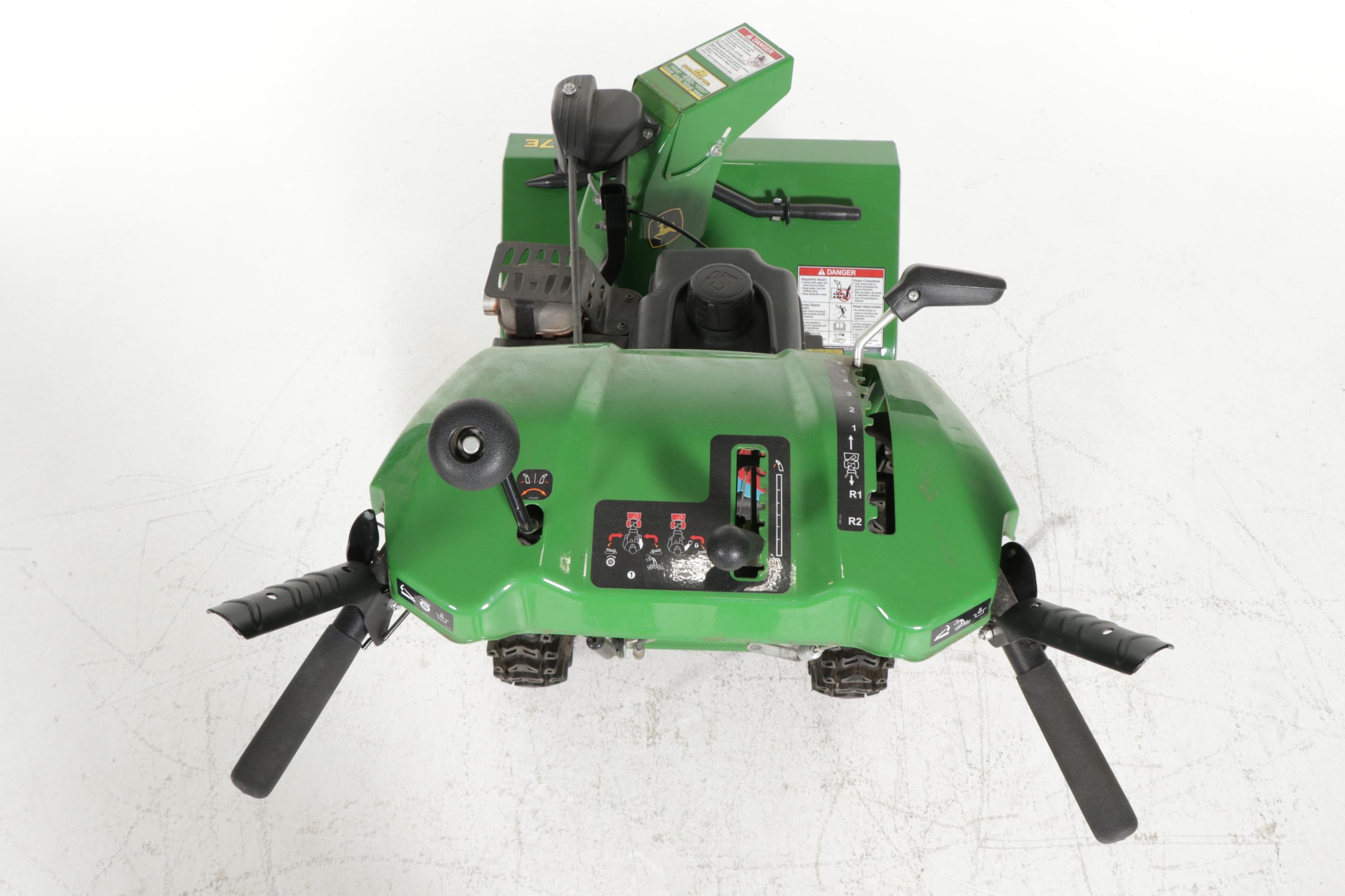 John Deere Model 827E Snow Thrower, 2011 | EBTH