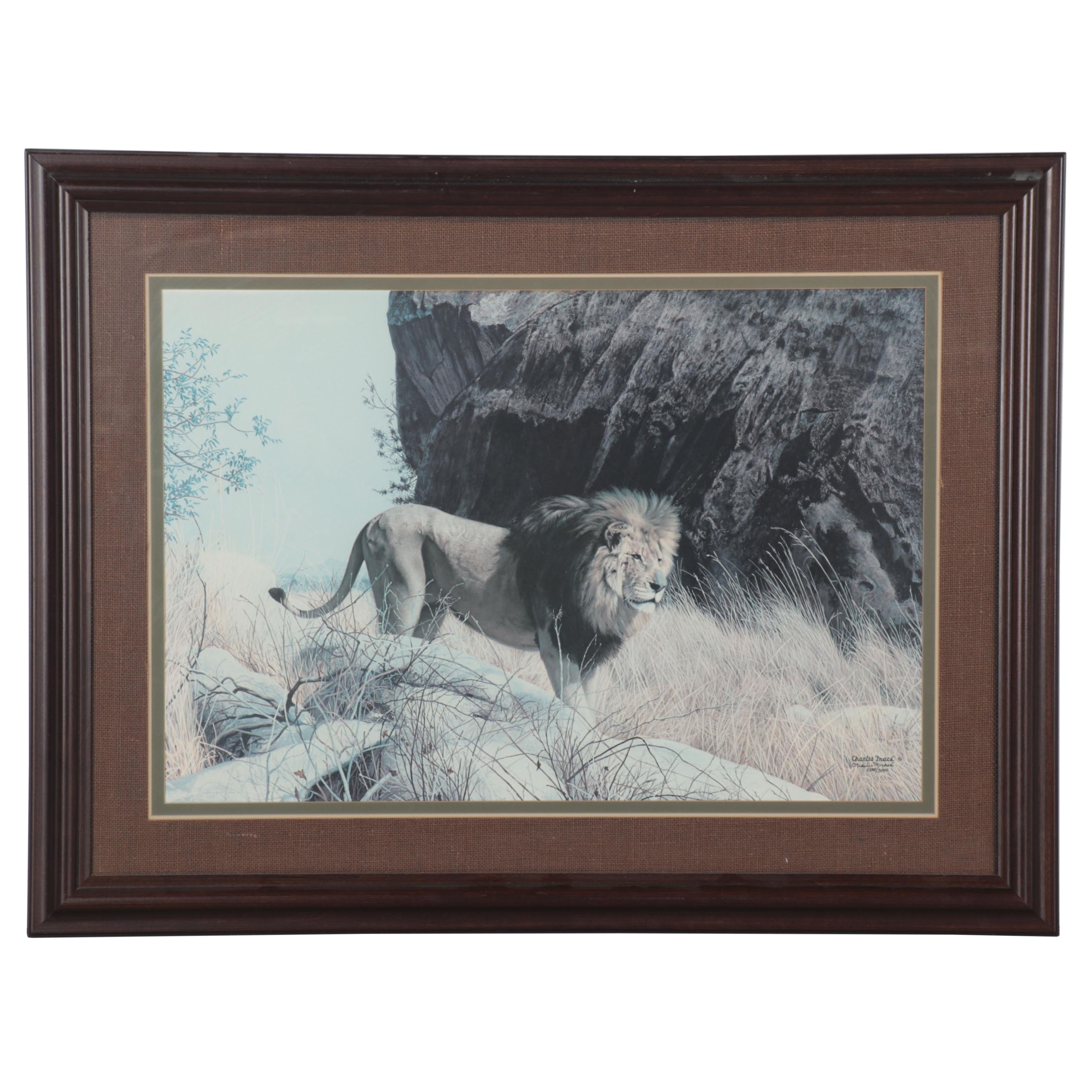 Charles Fracé Offset Lithograph "Mighty Warrior," 1987 | EBTH