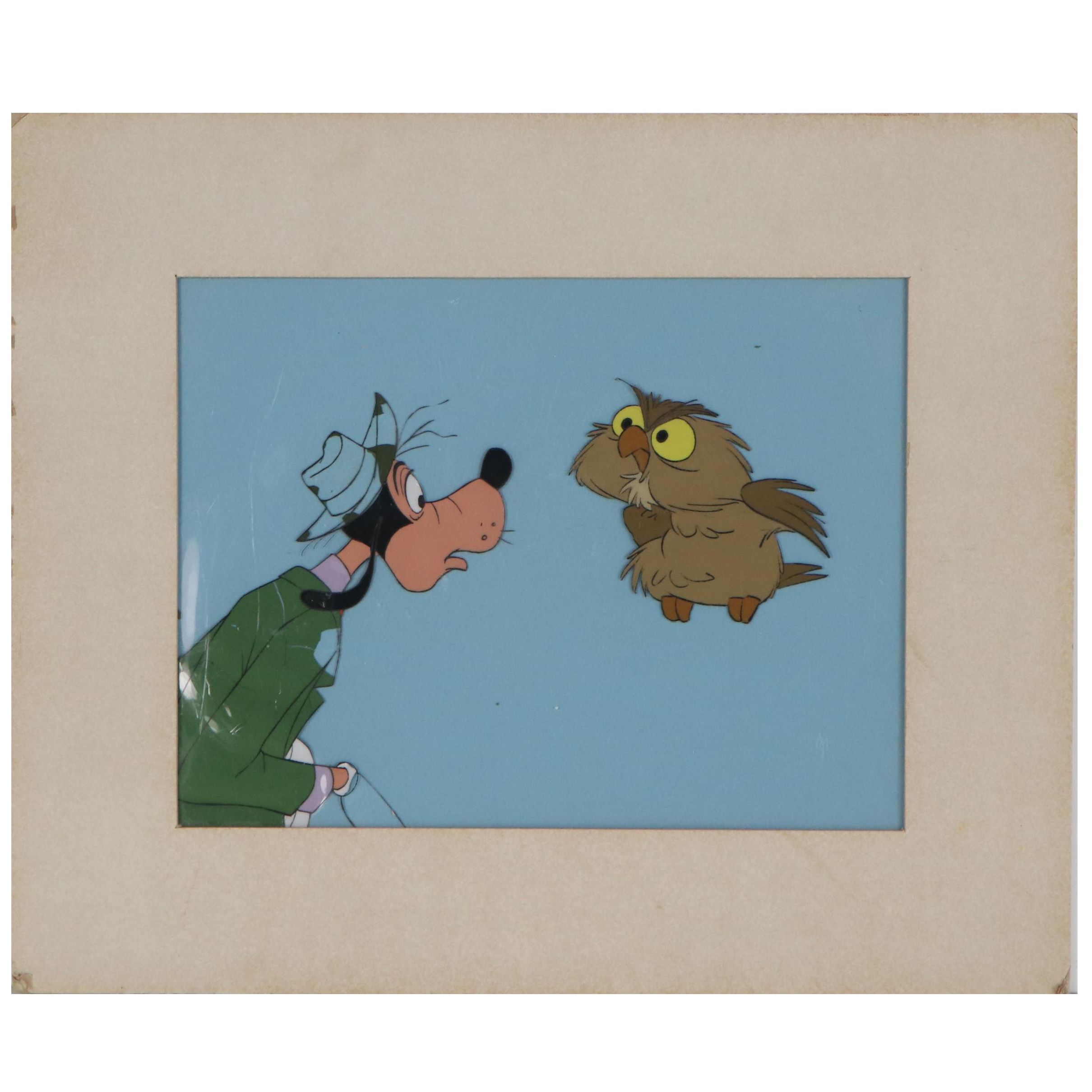 Walt Disney Production Animation Cel of Goofy | EBTH
