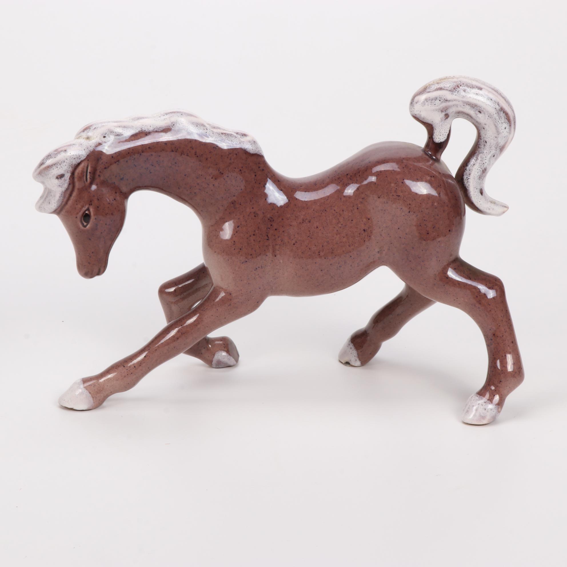 Frank Engle Studio of Newburgh, Indiana Porcelain Horse Figurines | EBTH