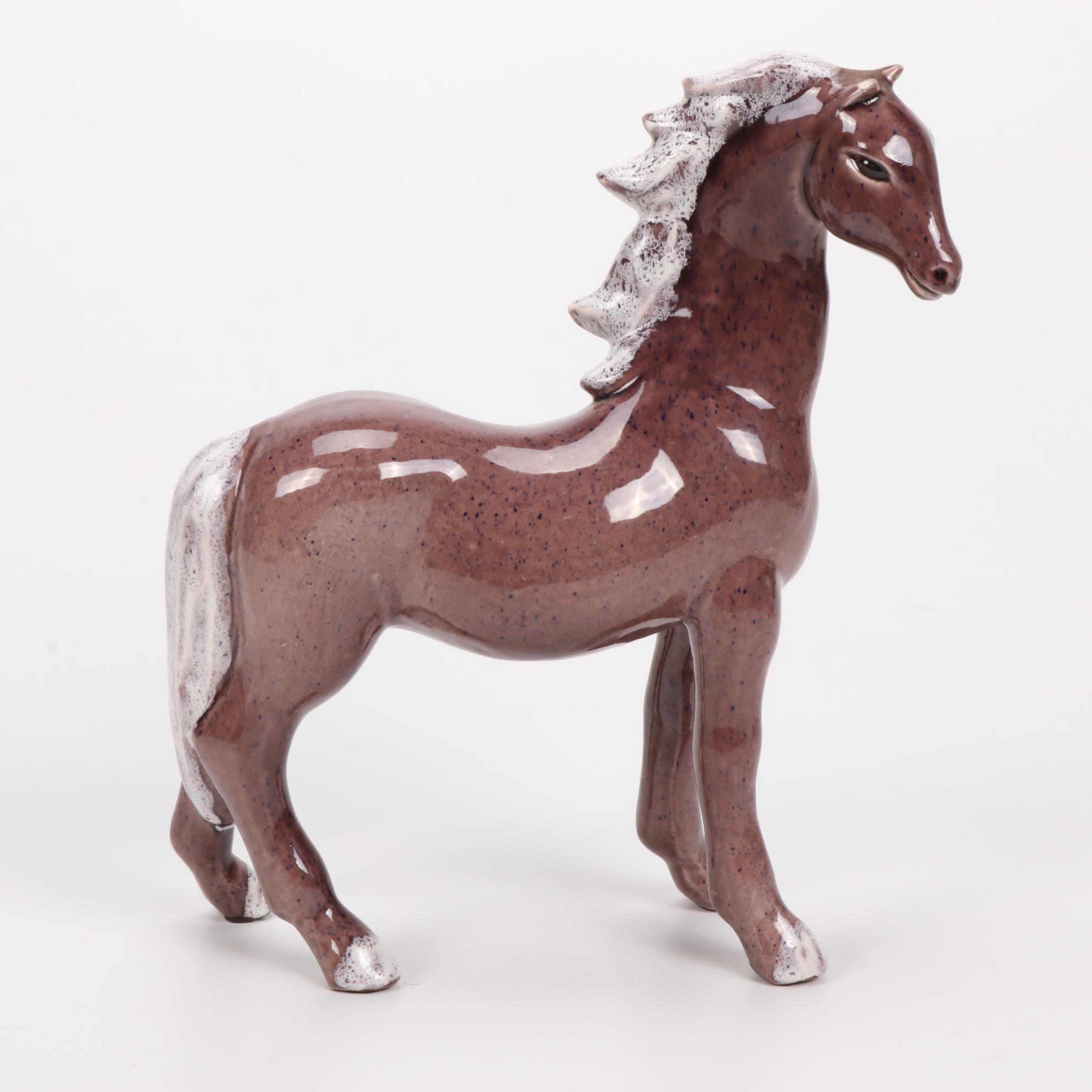 Frank Engle Studio of Newburgh, Indiana Porcelain Horse Figurines | EBTH