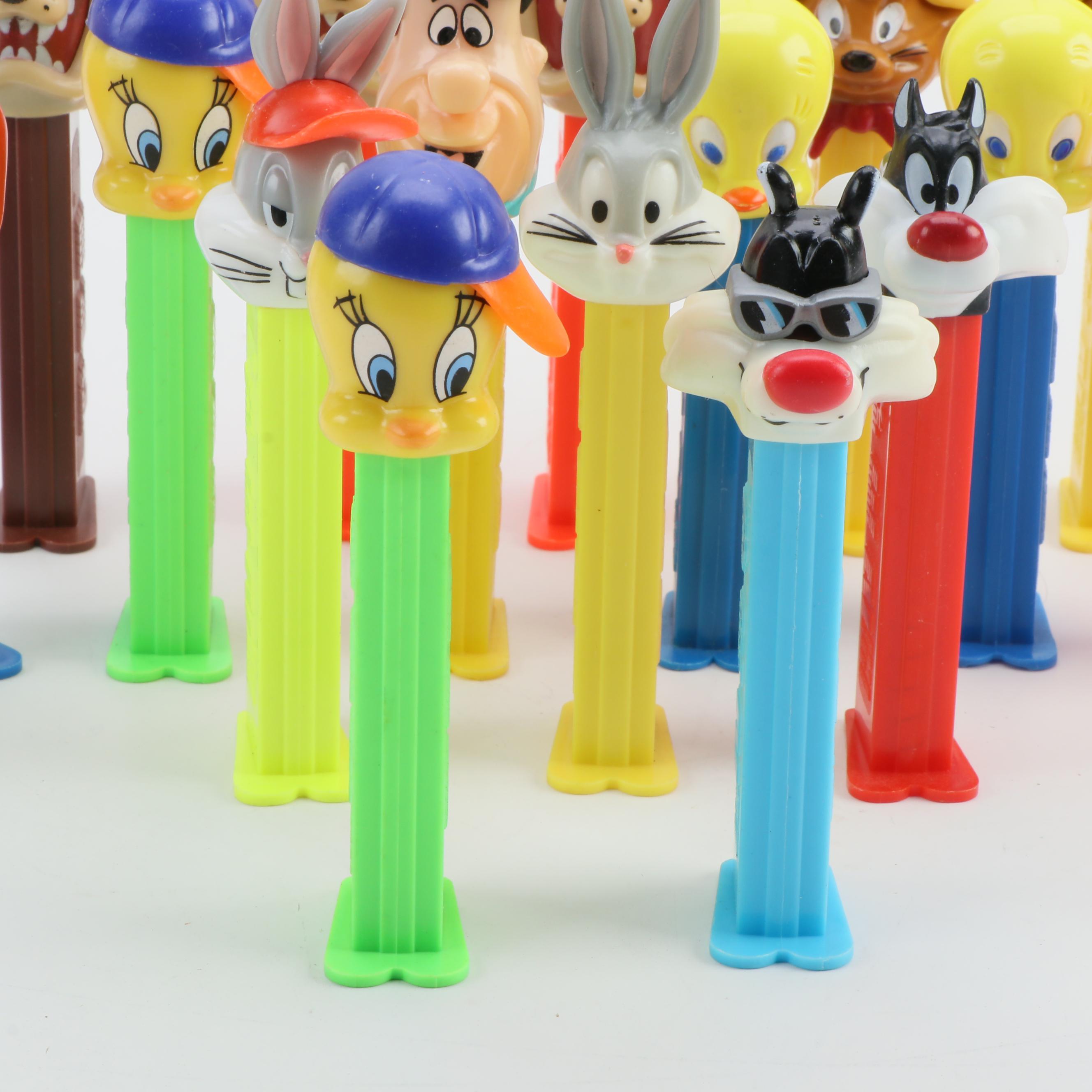 PEZ Warner Bros. Entertainment Characters featuring "Pink Panther," and ...