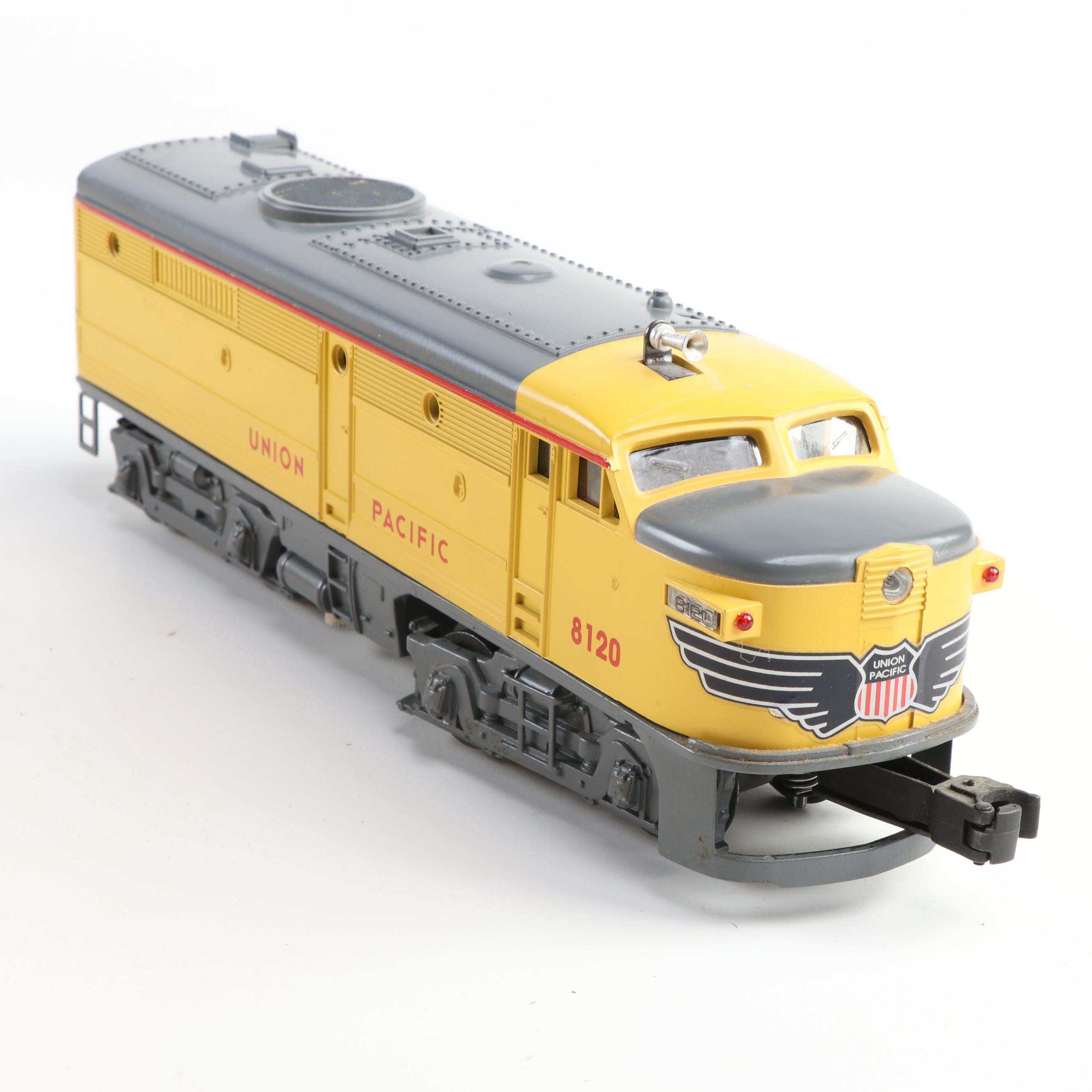 Lionel Model Union Pacific 8120 Engine and Passenger Cars, 1970s–1980s ...