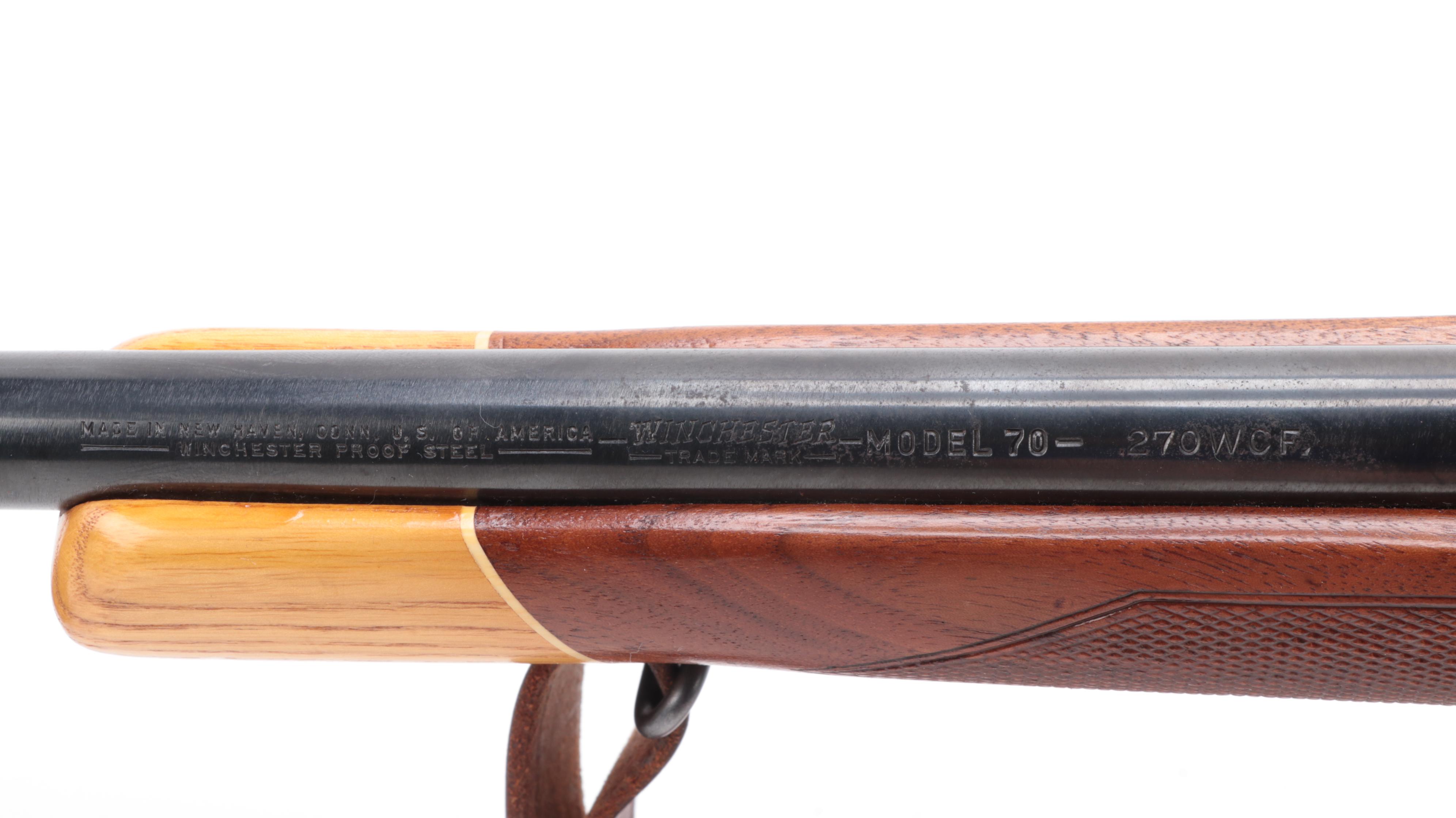 Winchester Model 70 Rifle with Kollmorgen Bear Cub Scope | EBTH