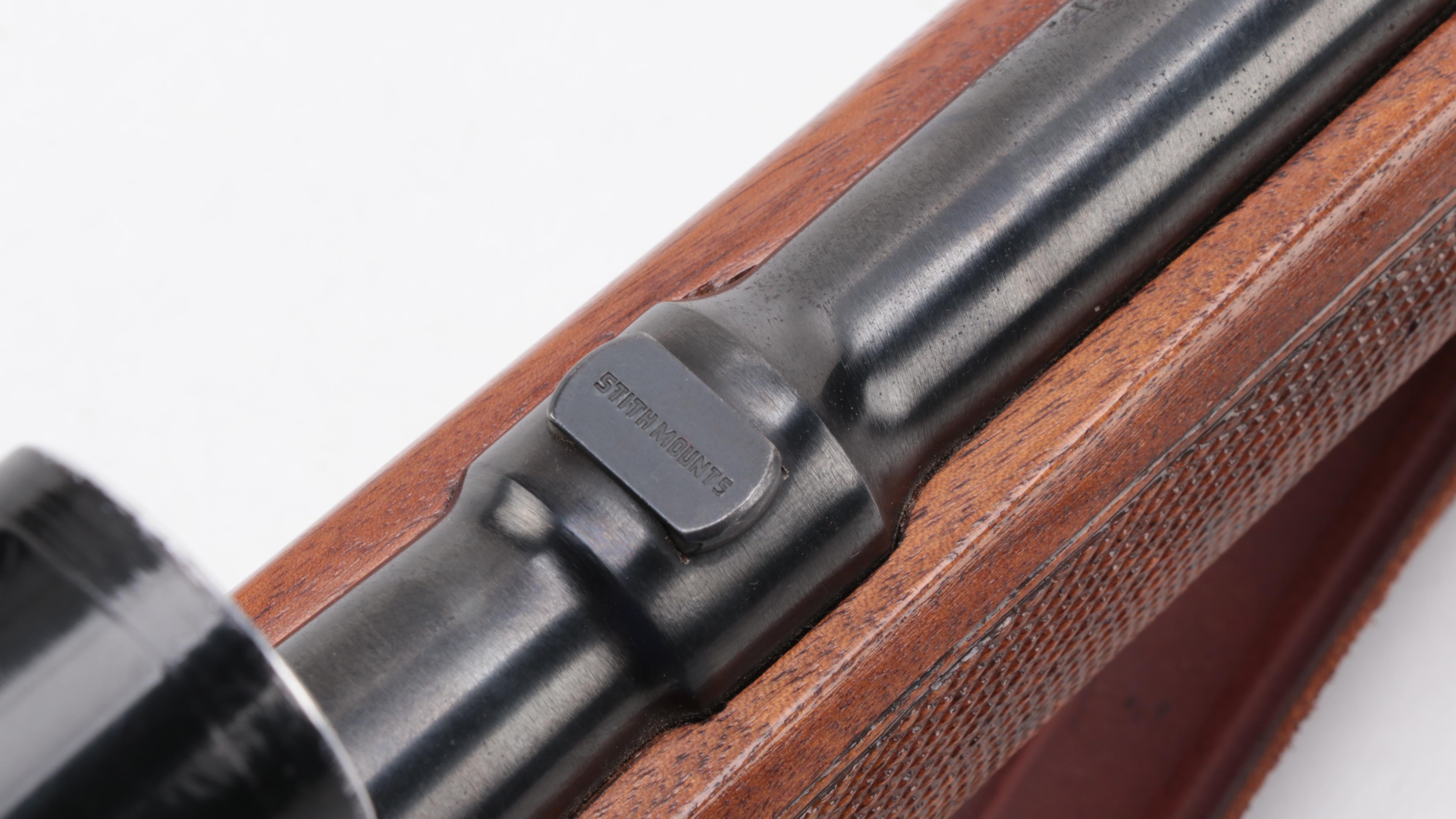 Winchester Model 70 Rifle with Kollmorgen Bear Cub Scope | EBTH